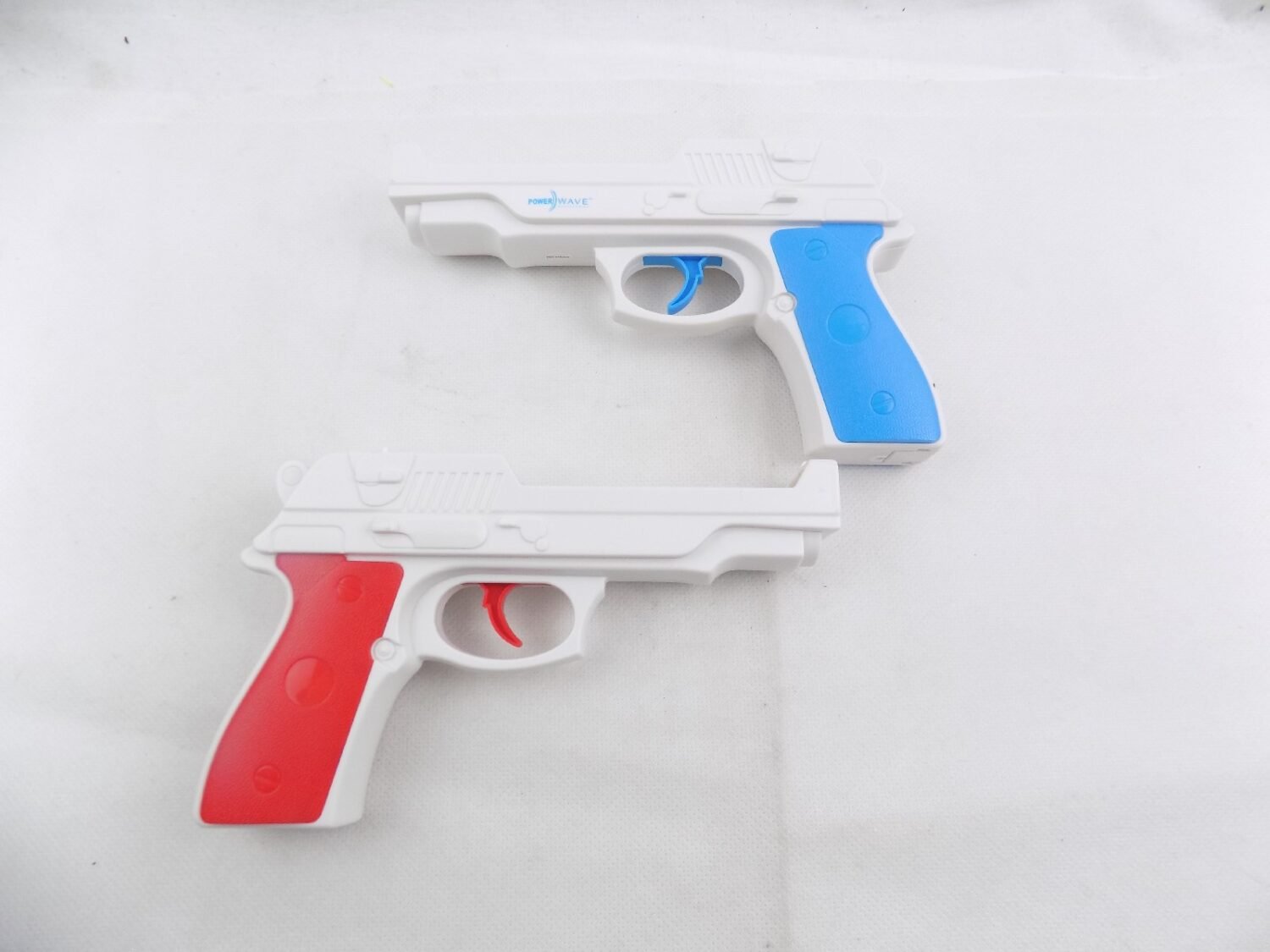 Nintendo Wii Power Wave Pistol x2 Wiimote Accessories - Starboard Games