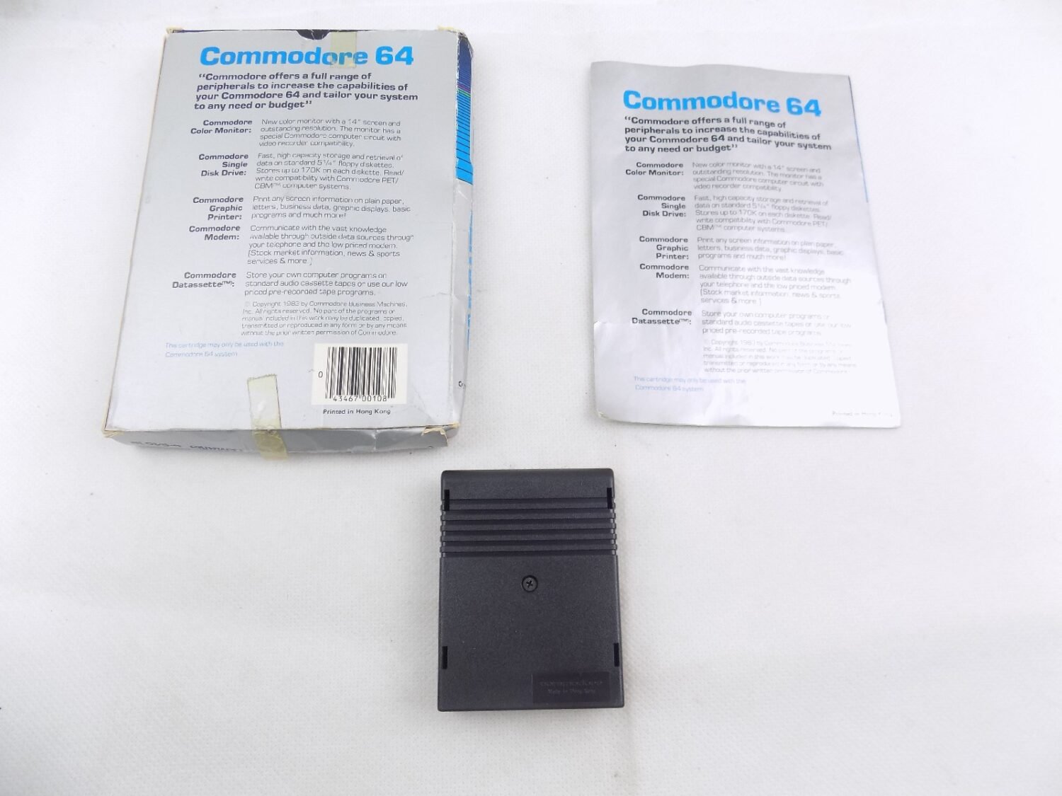 Boxed Commodore 64 C64 Lemans Game Cartridge - Chit Club