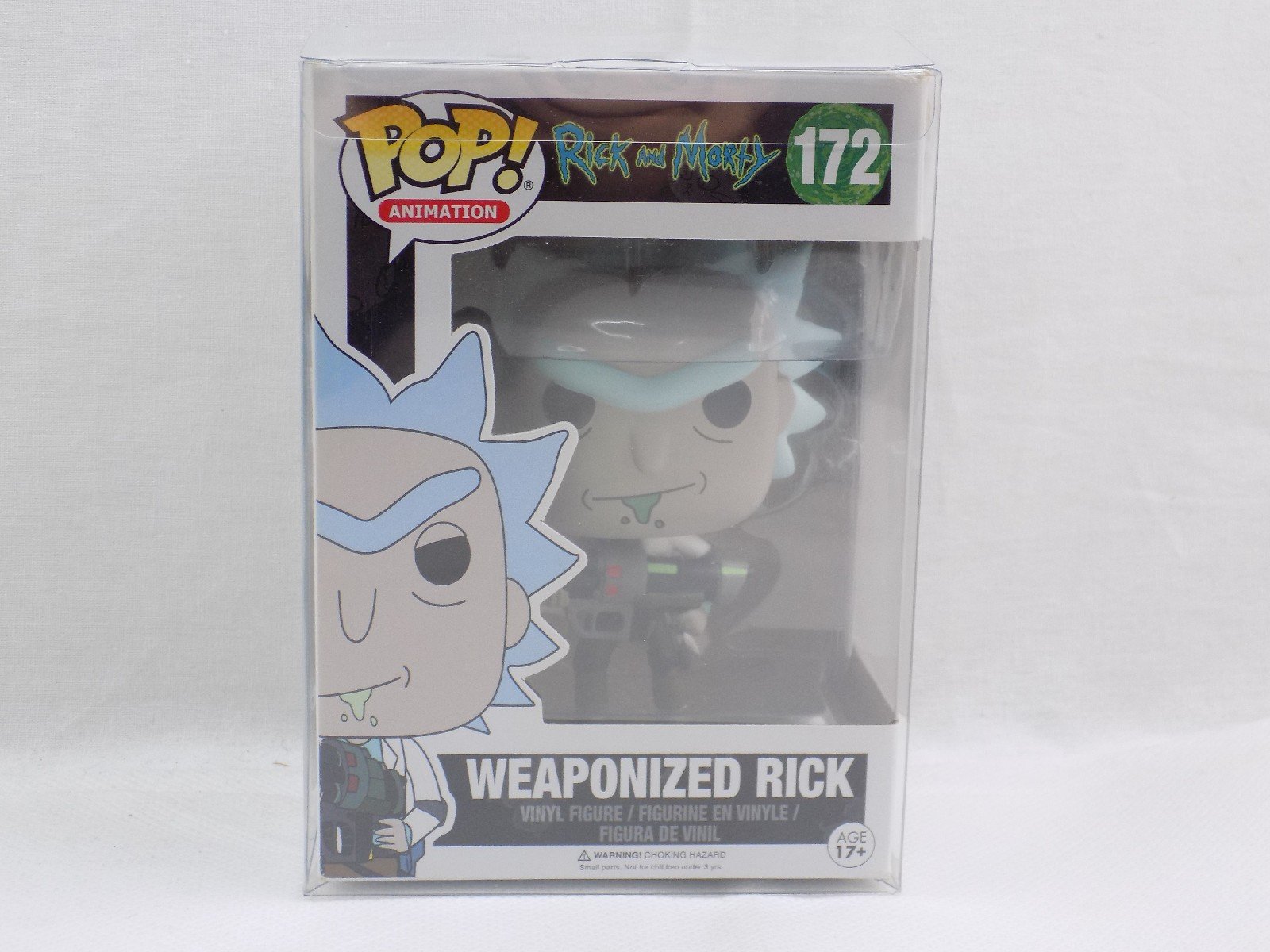 Brand New Funko Pop Weaponized Rick 172 Rick And Morty Vinyl Figure ...