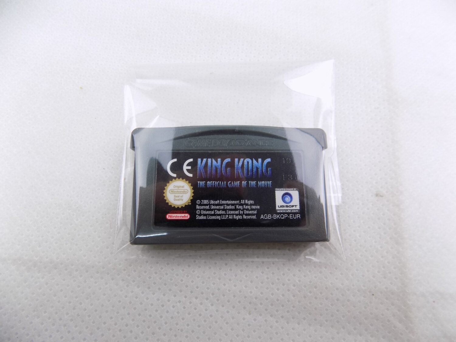 Gameboy Like New Game Boy Advance GBA King Kong The Official Game Of ...