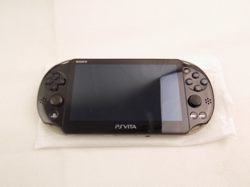 Boxed Sony Playstation Vita PSVita 2000 (Khaki/Black) Console Handheld ...
