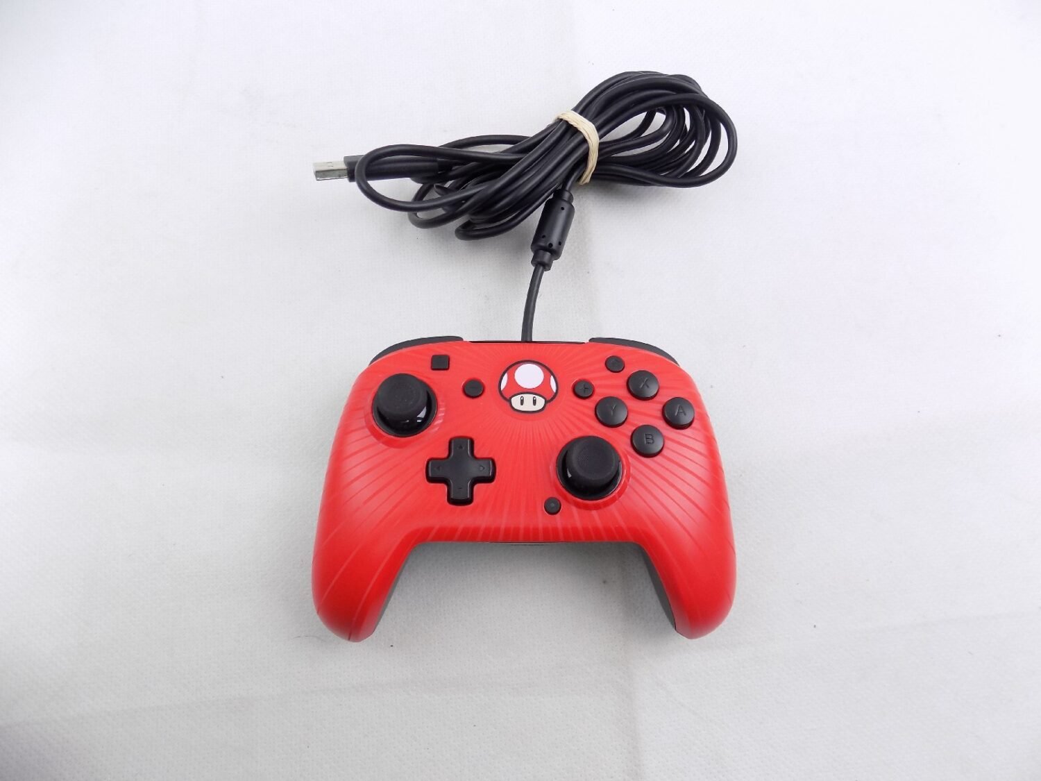 PDP Nintendo Switch Faceoff Red Mushroom Wired Controller - Starboard Games