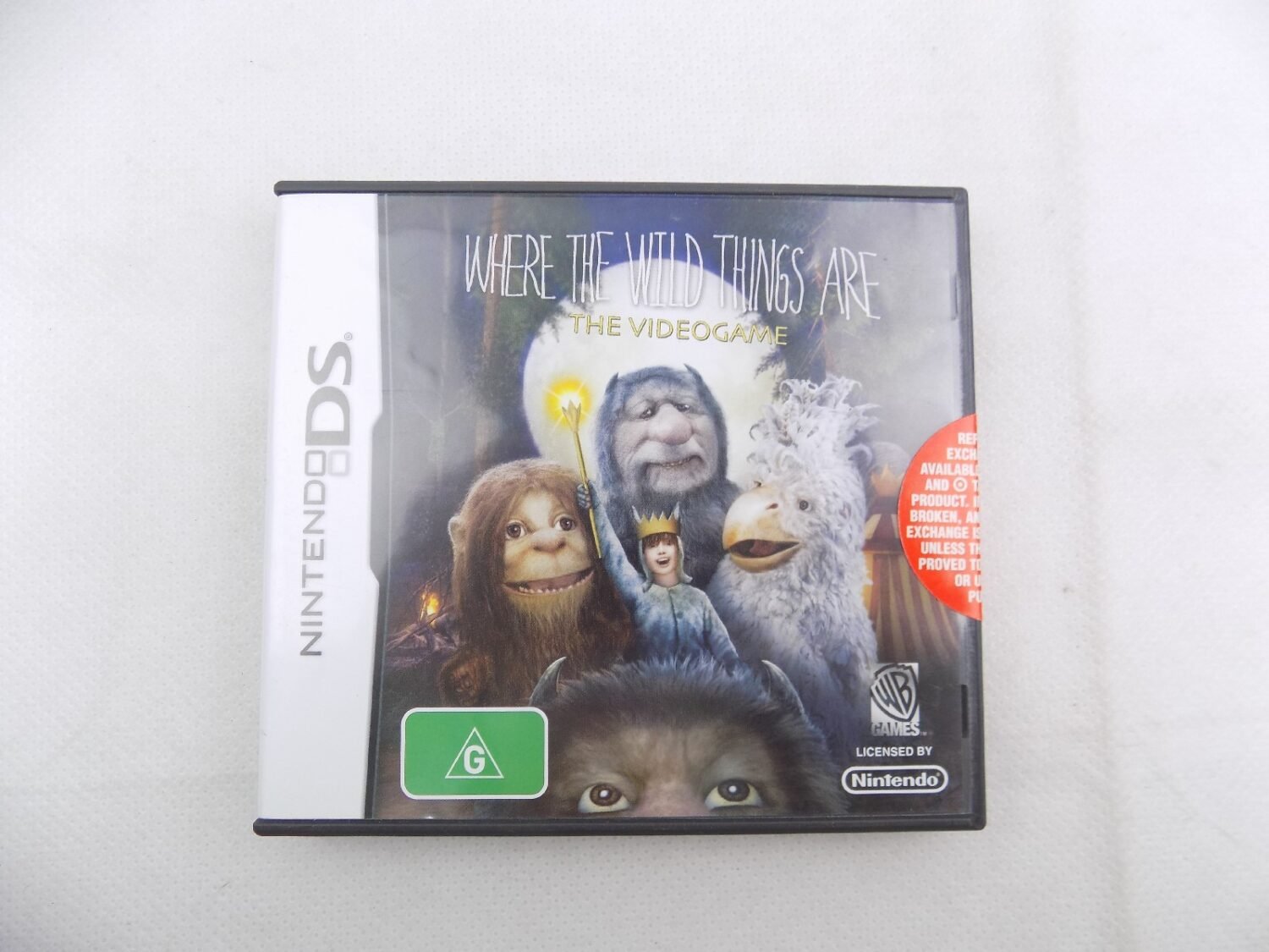 Brand New and Sealed Nintendo DS Where The Wild Things Are The ...