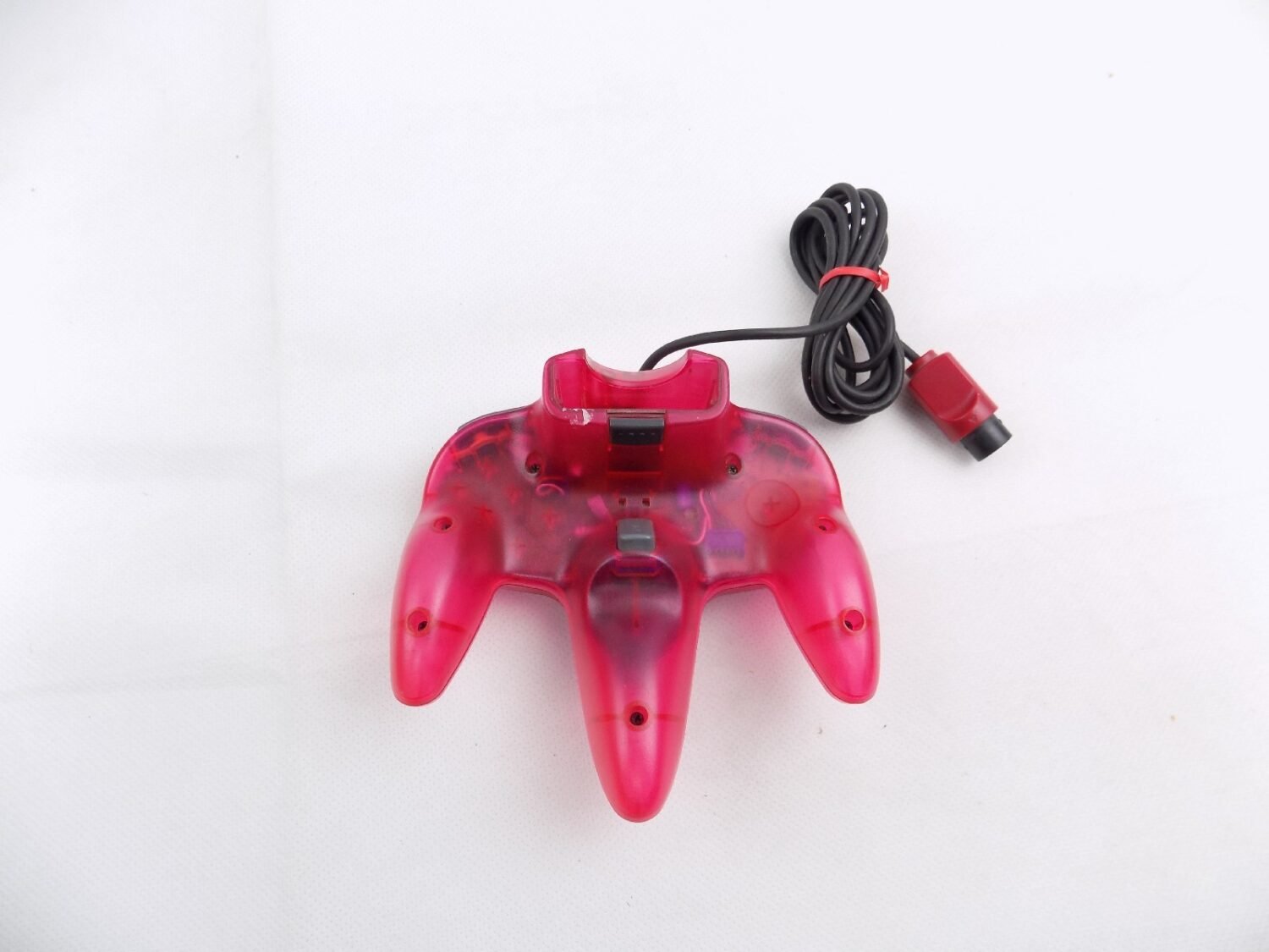 Nintendo 64 N64 ASCII Pad 64 Clear Pink Controller - Starboard Games
