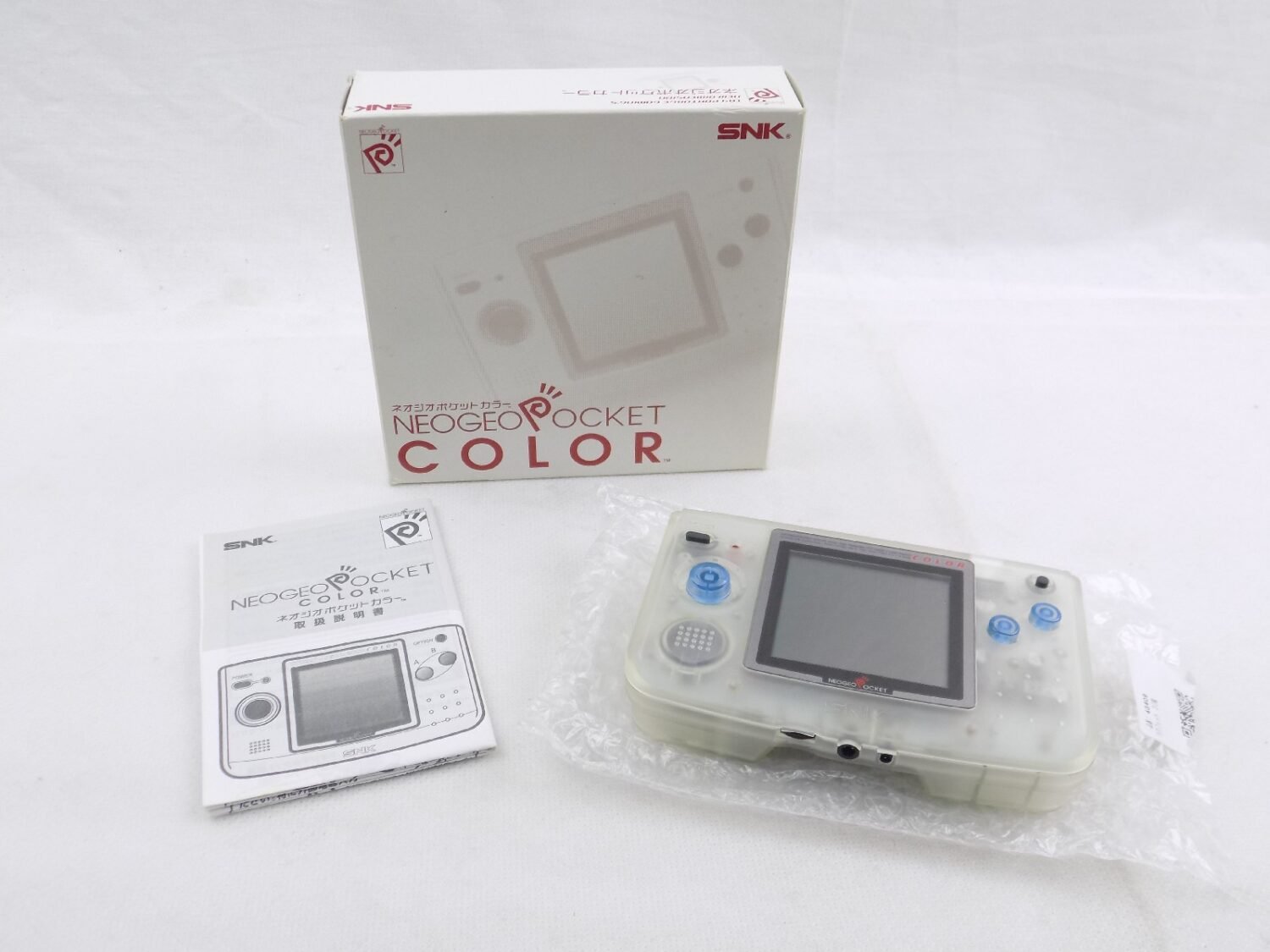 Boxed SNK Neo Geo Pocket Color Handheld Console With Manual - Starboard ...