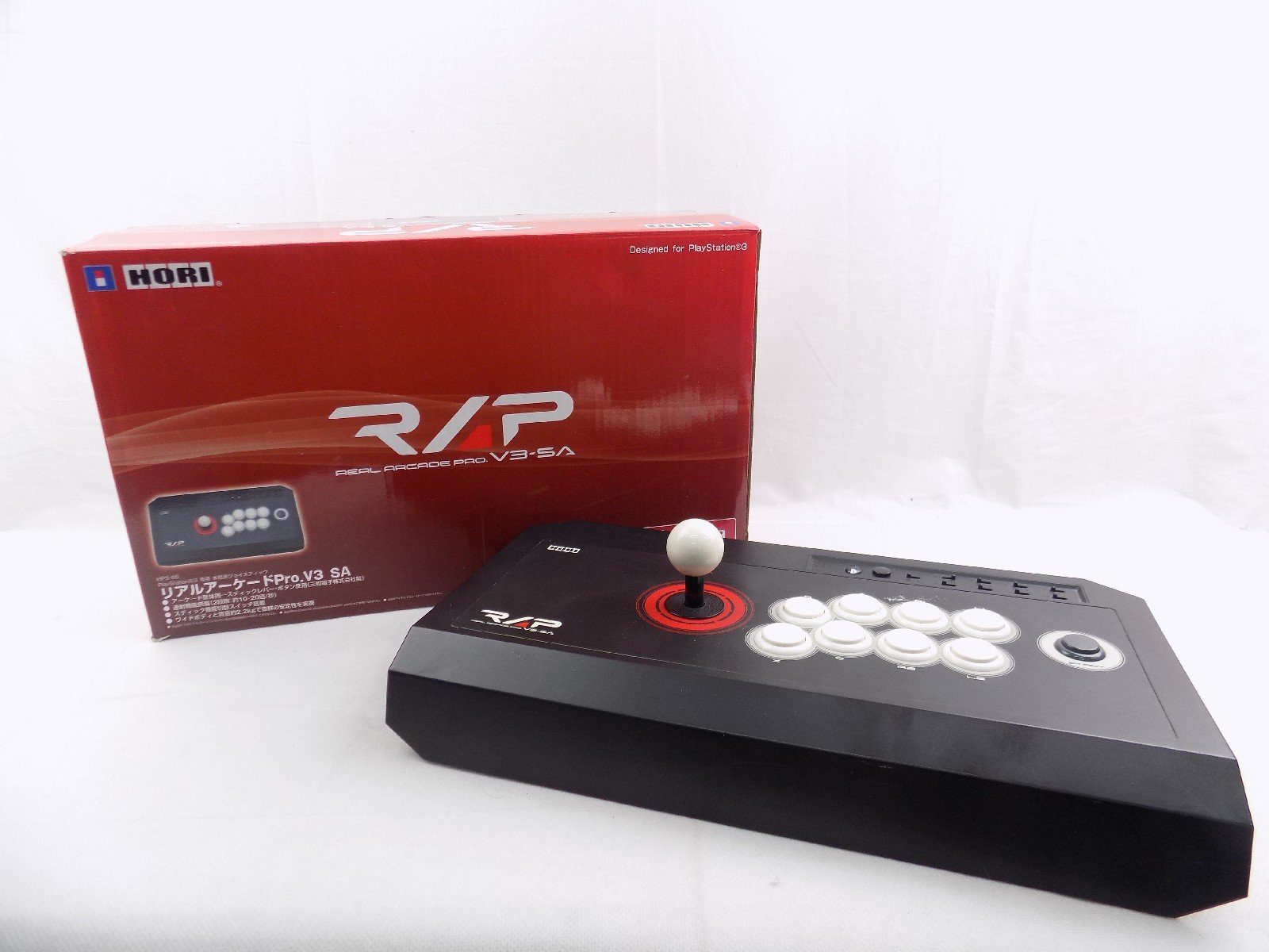 Boxed Hori Playstation 3 PS3 RAP Real Arcade Pro. V3-SA Fightpad Arcade ...