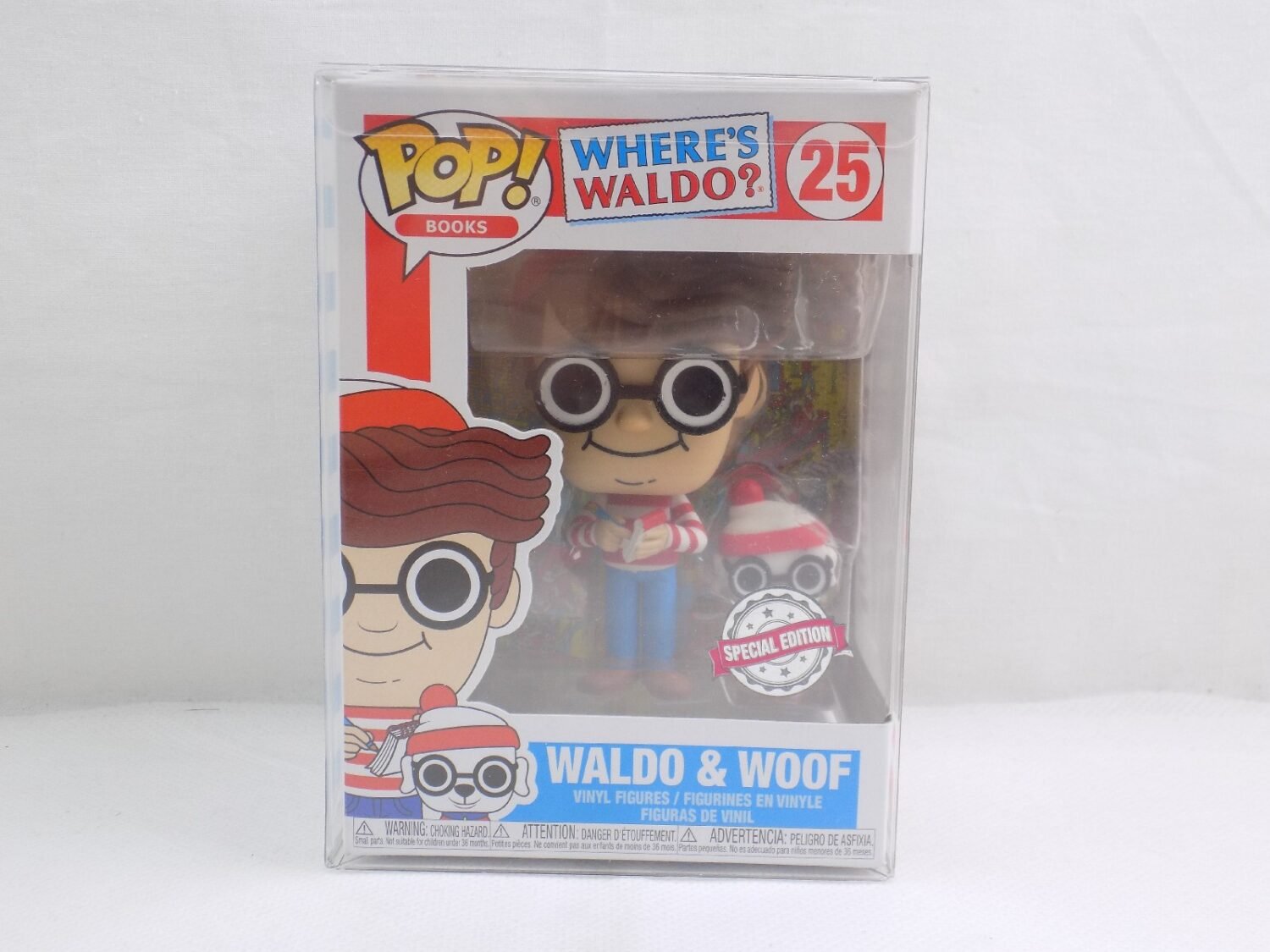 Brand New Funko Pop Waldo & And Woof 25 Where's Waldo Wally Vinyl ...