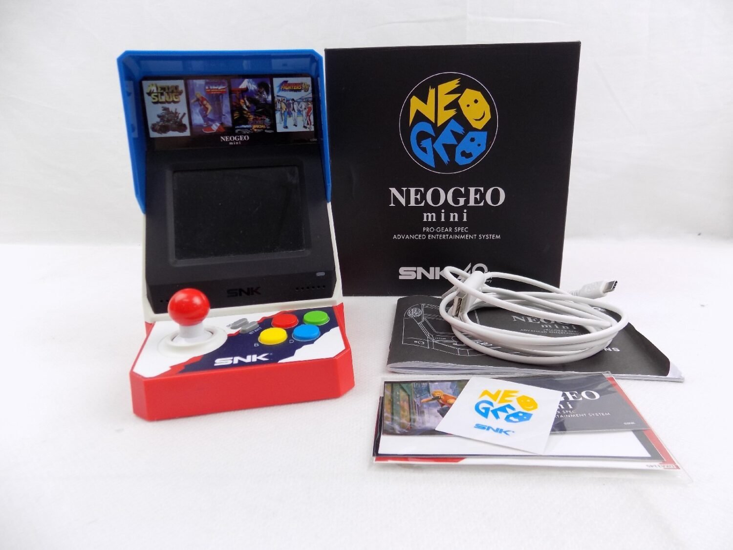 Boxed SNK Neogeo Mini Console With Cables - Tested, Works! - Starboard ...