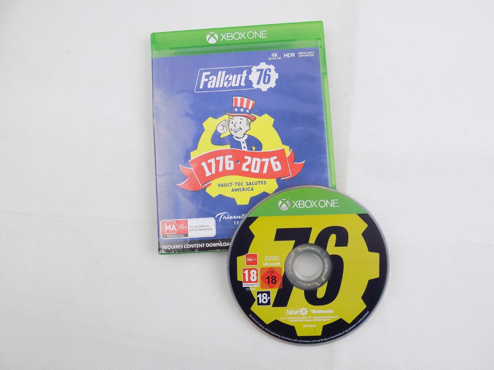 Mint Disc Xbox One Fallout 76: Tricentennial Edition - Starboard Games