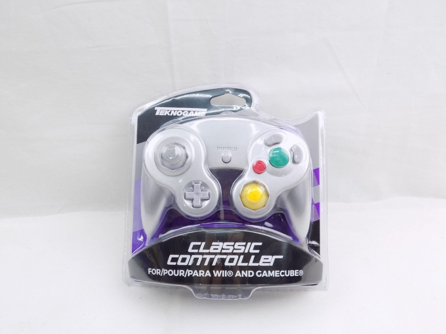 Brand New And Sealed Teknogame Classic Silver Controller For Wii And ...
