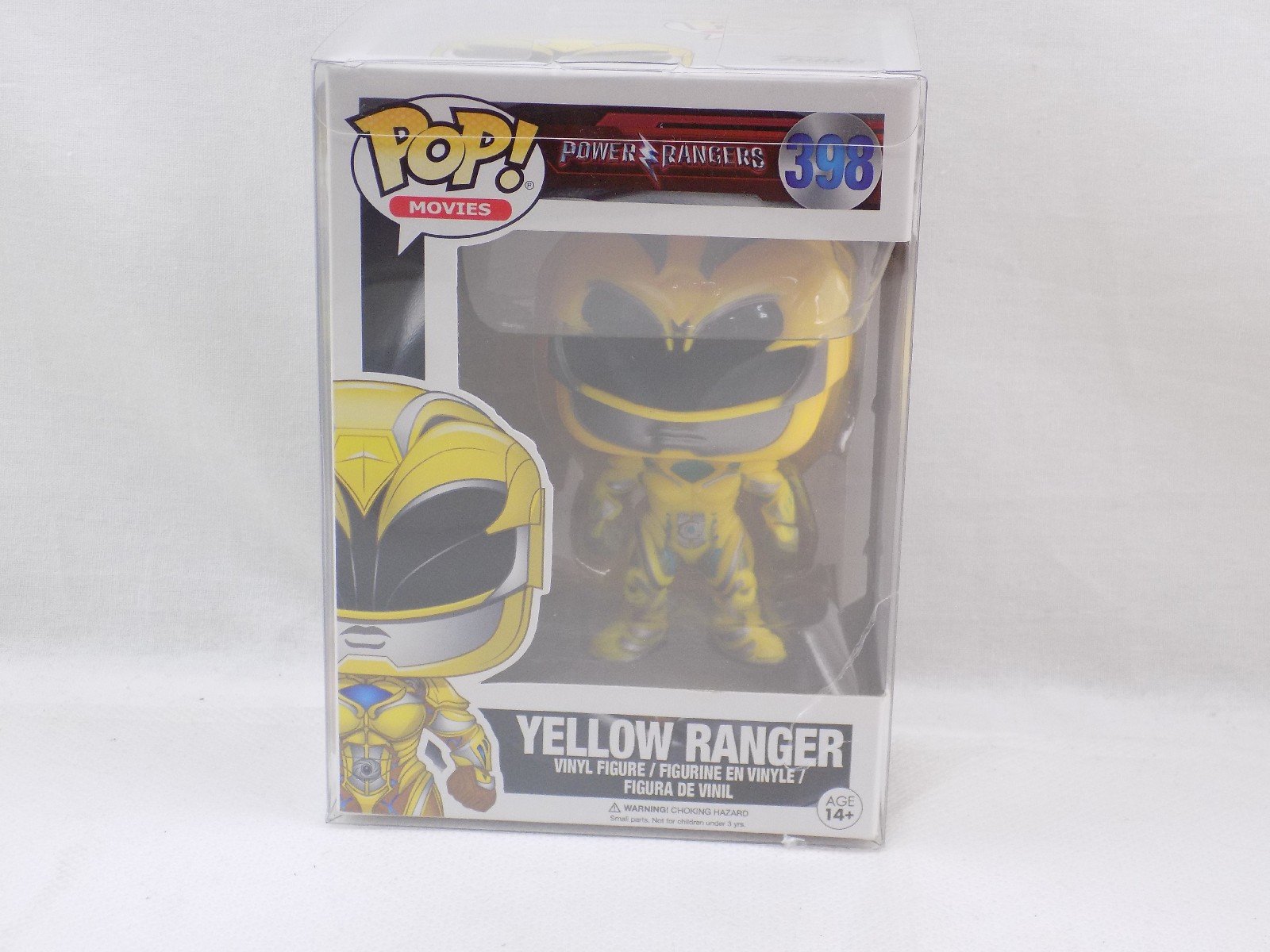 Brand New Funko Pop Yellow Ranger 398 Power Rangers Vinyl Figure ...