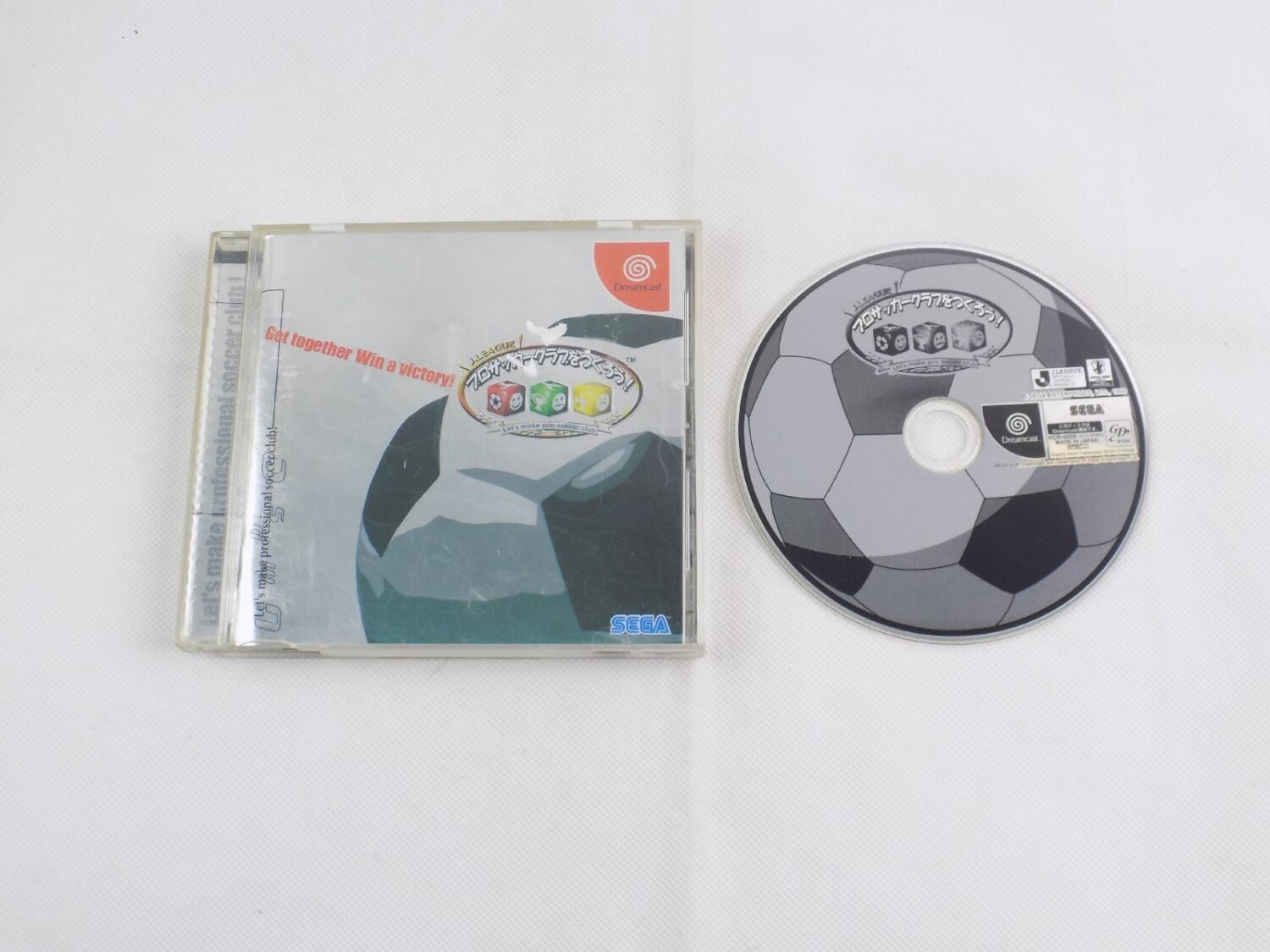 Sega Dreamcast - J.LEAGUE Pro Soccer Club o Tsukurou! - JAPAN ...