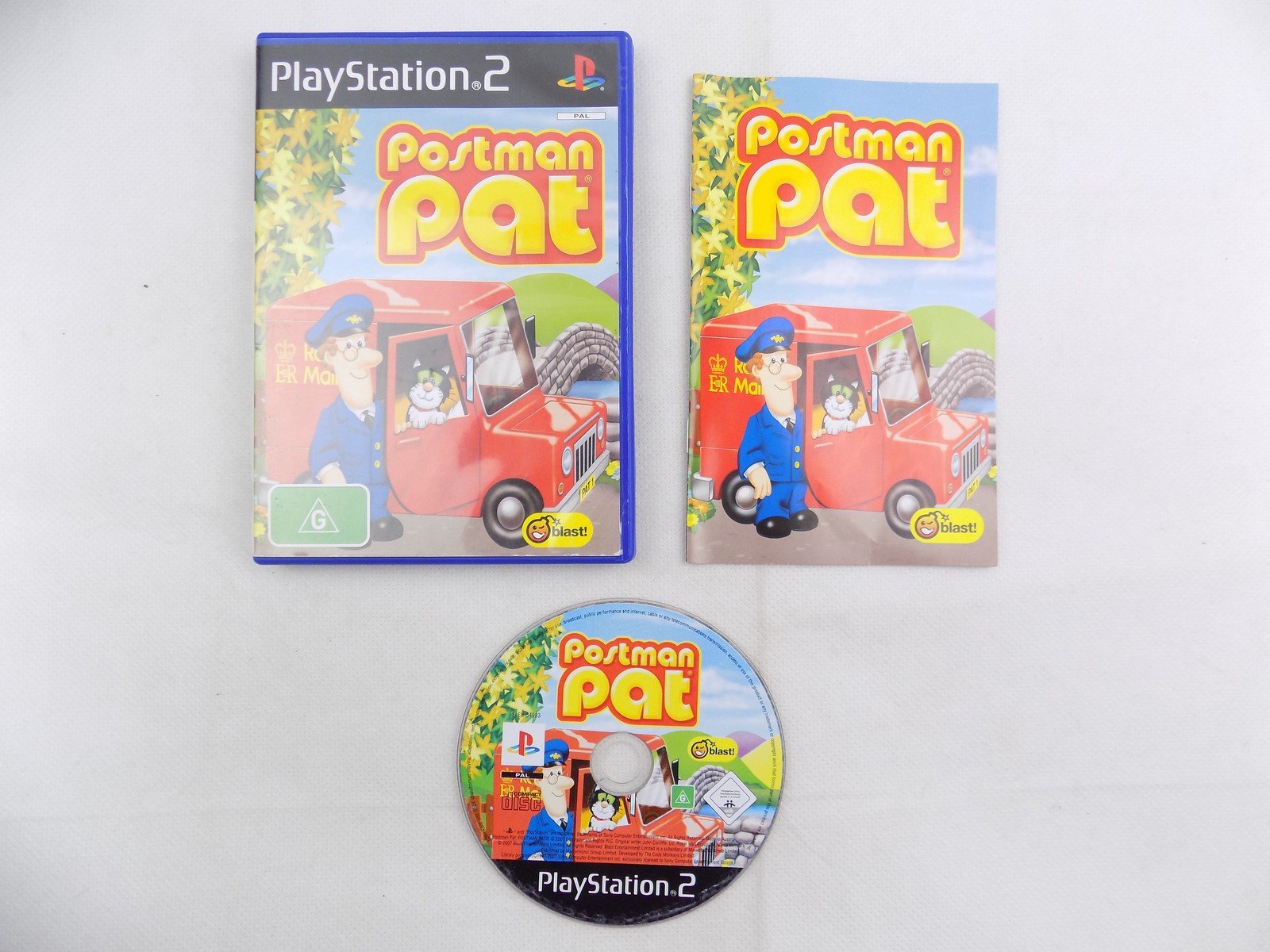 Mint Disc Playstation 2 Ps2 Postman Pat - Inc Manual Free Postage ...