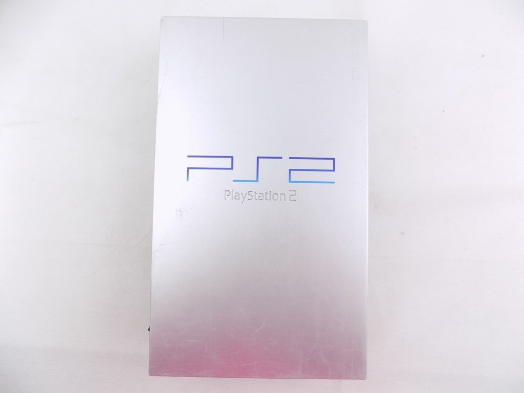 PS2 Playstation 2 Silver Fat Console With Controller And Cables – Works ...