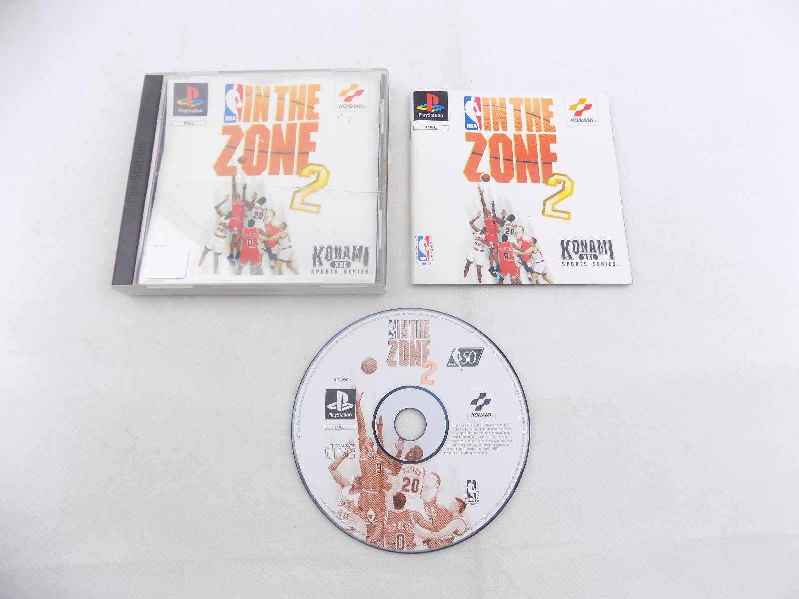 Mint Disc Playstation 1 Ps1 NBA In The Zone 2 - Inc Manual - Starboard ...