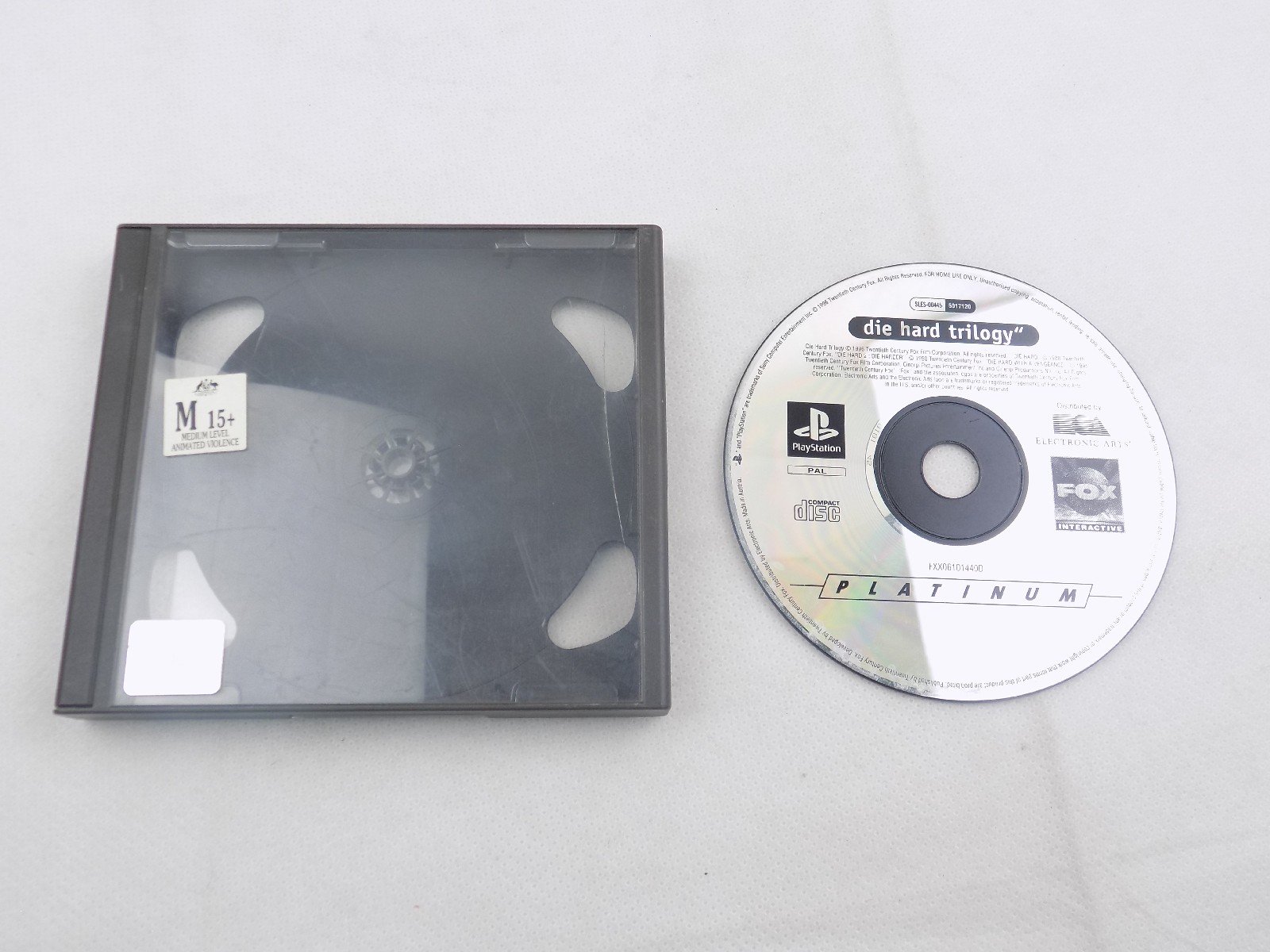 Mint Disc Playstation 1 Ps1 Die Hard Trilogy Disc + Case Only ...