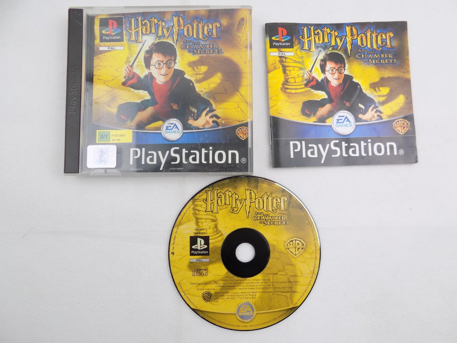 Mint Disc Playstation 1 Ps1 Harry Potter And The Chamber Of Secrets ...