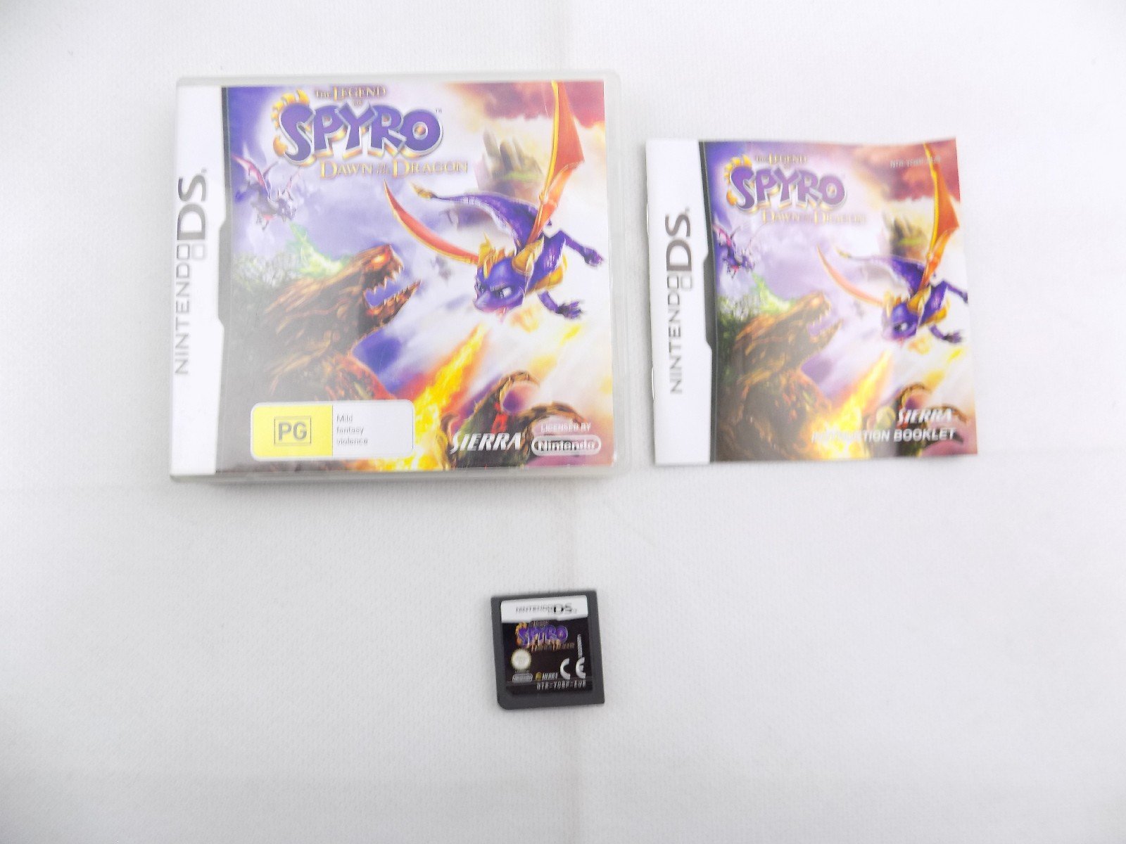 Like New Nintendo DS The Legend Of Spyro Dawn Of The Dragon - Inc ...