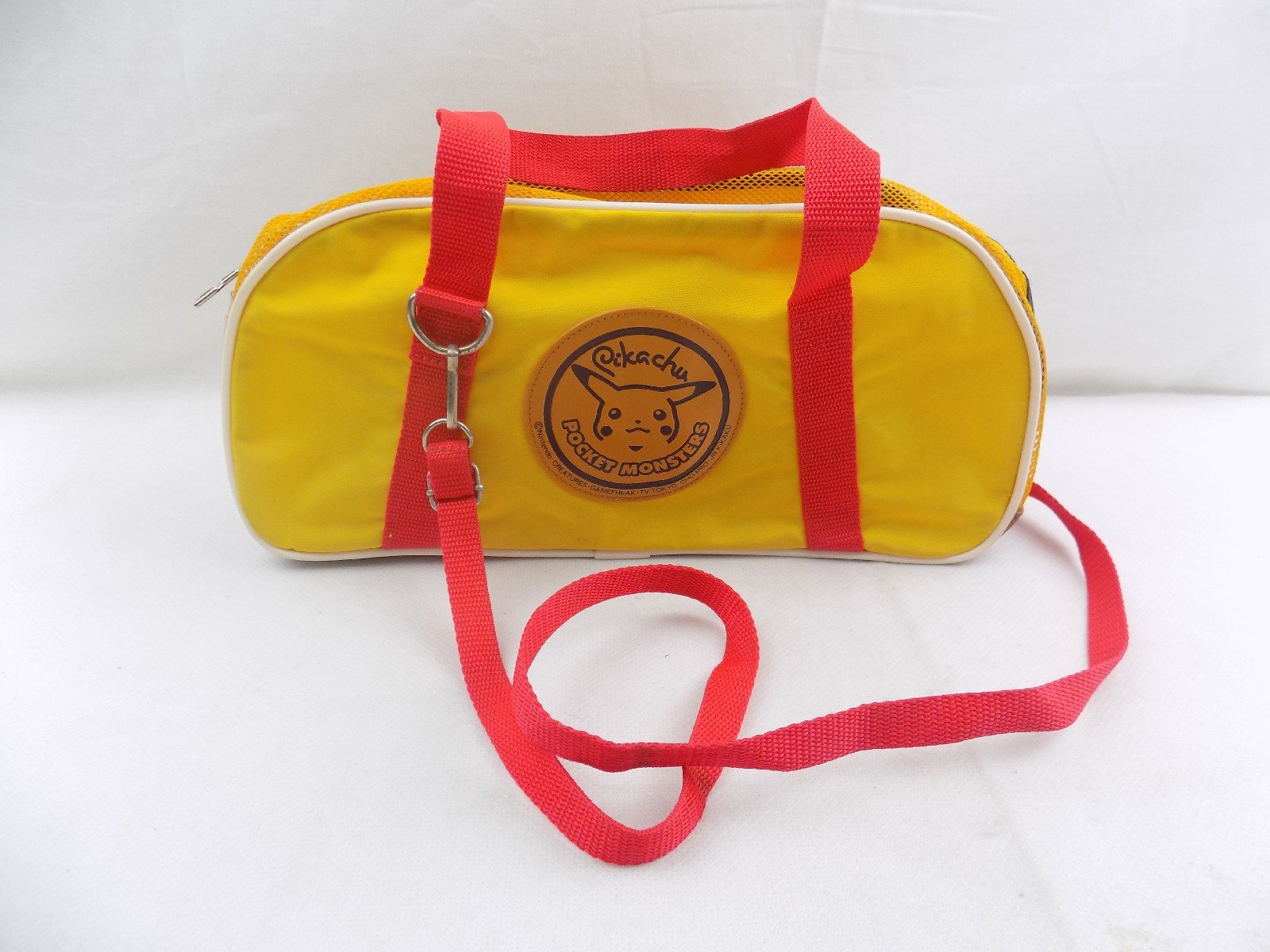 Like New Pokemon Pikachu Mini Duffle Bag Pocket Monsters - Starboard Games