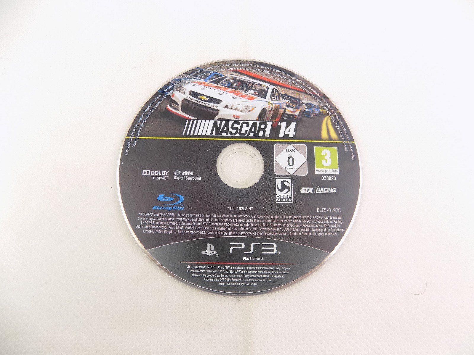 Mint Disc Playstation 3 Ps3 Nascar 14 - Disc Only Free Postage I - 197 ...