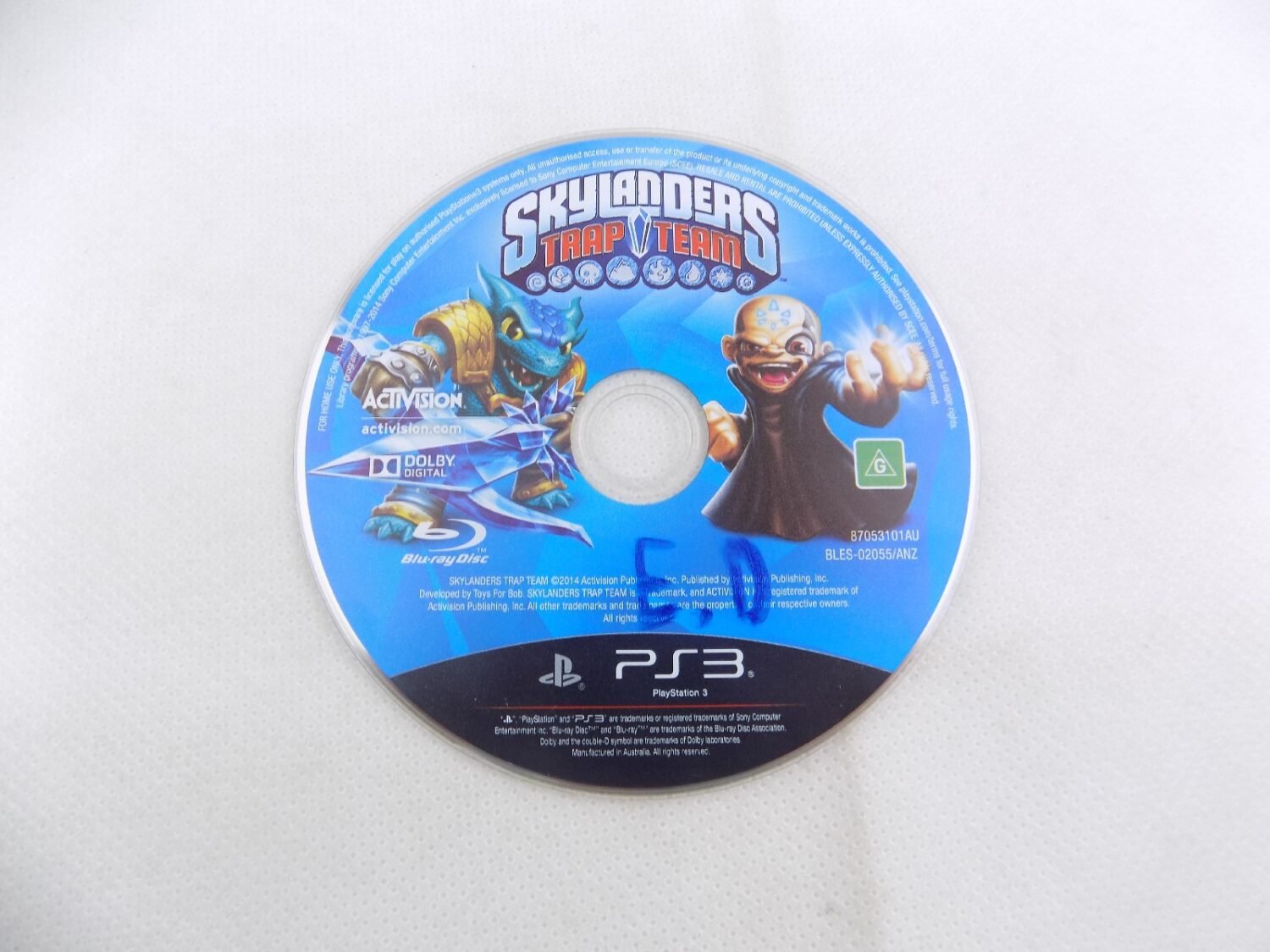 Mint Disc Playstation 3 Ps3 Skylanders Trap Team - Disc Only Free ...
