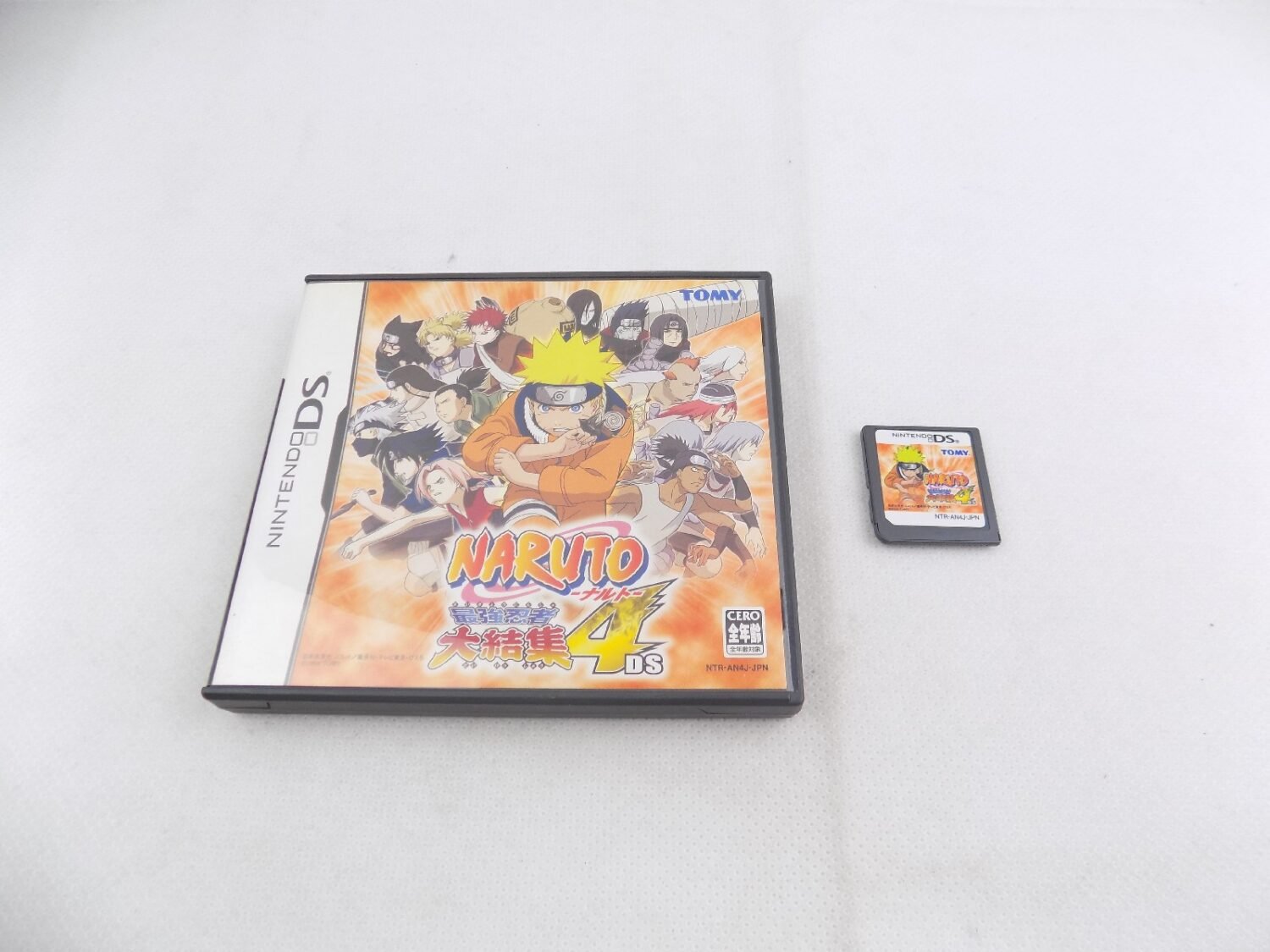 Like New Nintendo DS Naruto The Strongest Ninja Rally 4 Japanese ...