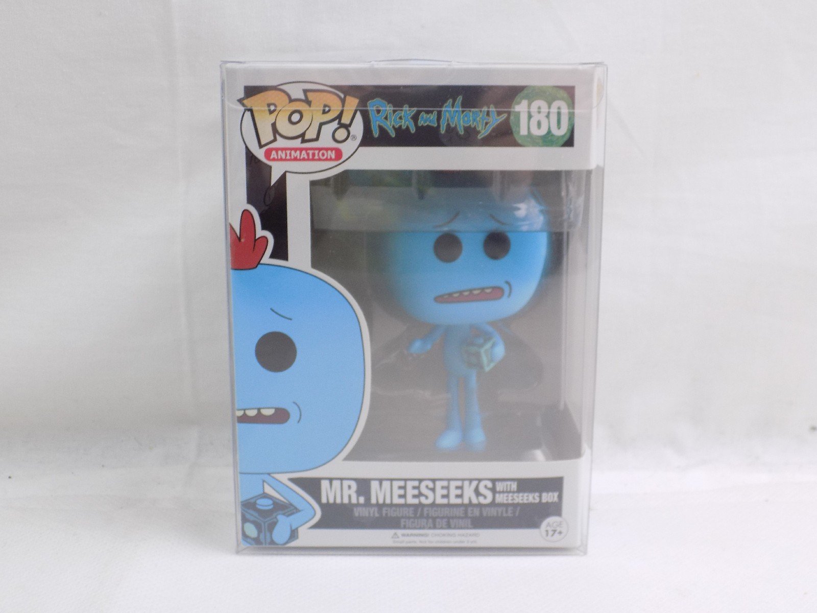 Brand New Funko Pop Mr. Meeseeks With Meeseeks Box 180 Rick And Morty ...