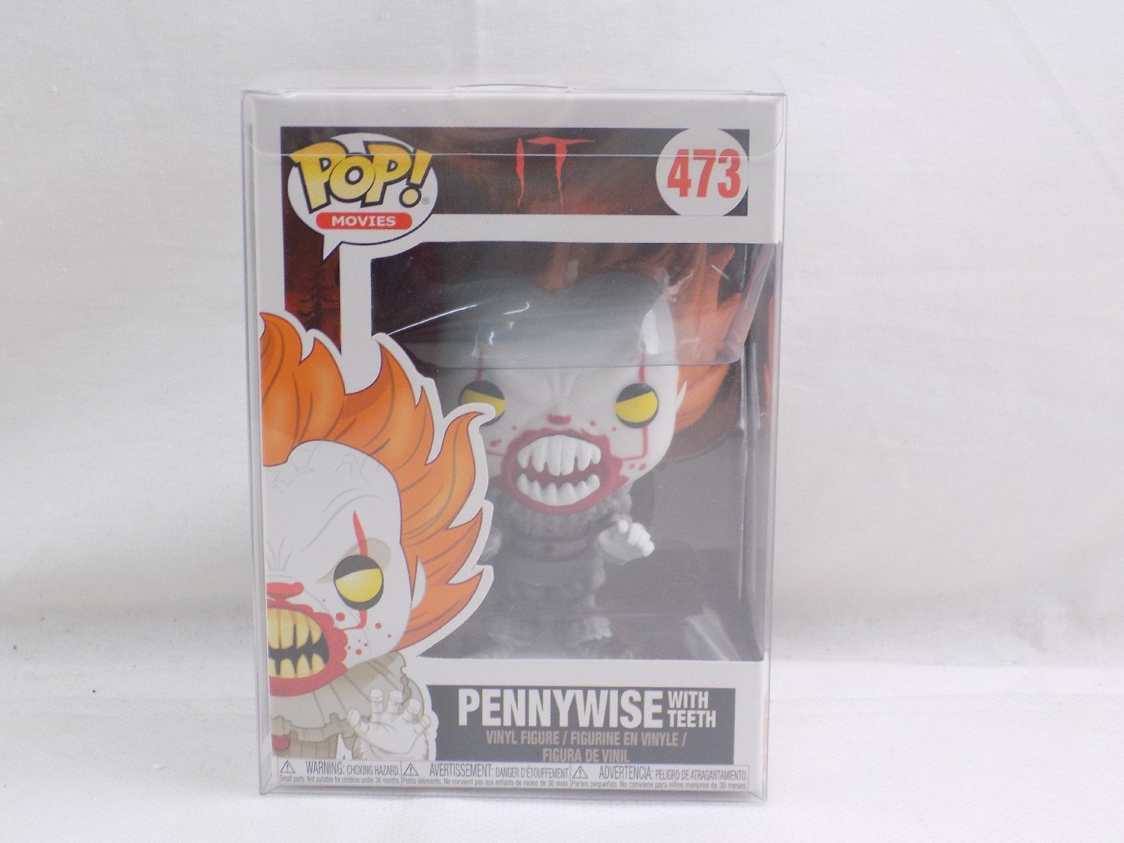 Brand New Funko Pop Pennywise With Teeth 473 IT Vinyl Figure ...