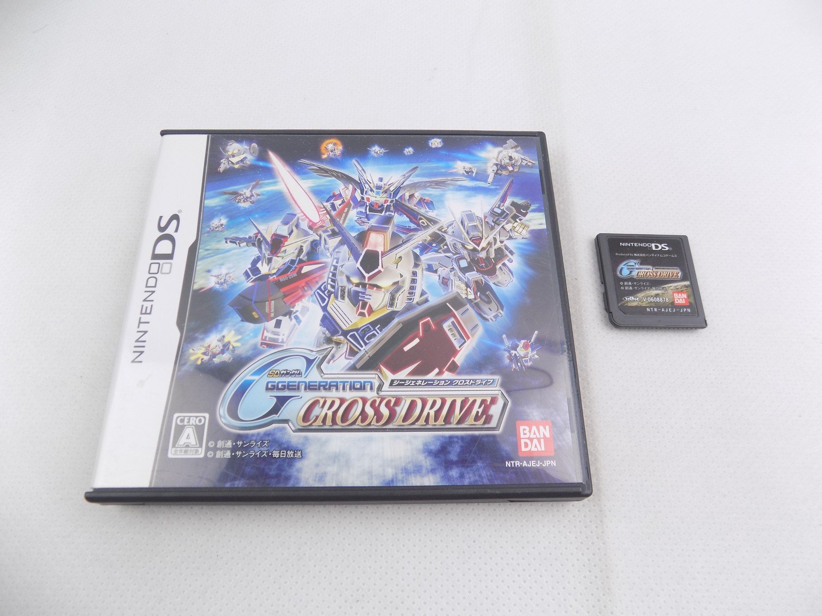 Like New Nintendo DS SD Gundam G Generation: Cross Drive Japanese ...
