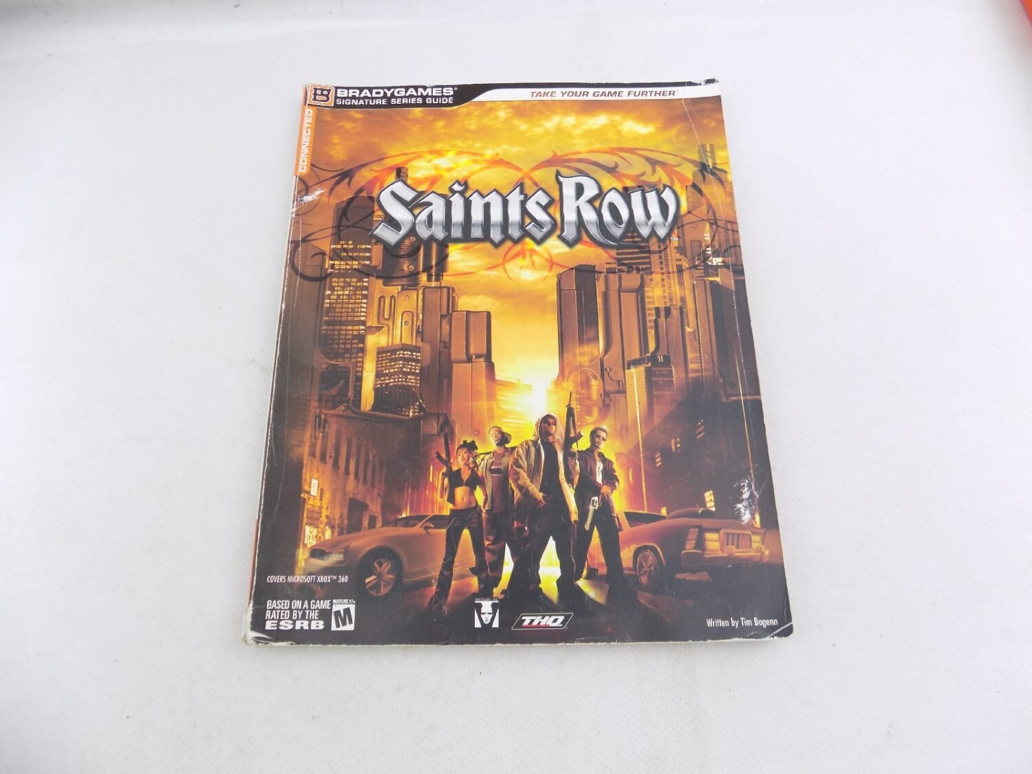 Bradygames Saints Row Strategy Guide - Starboard Games