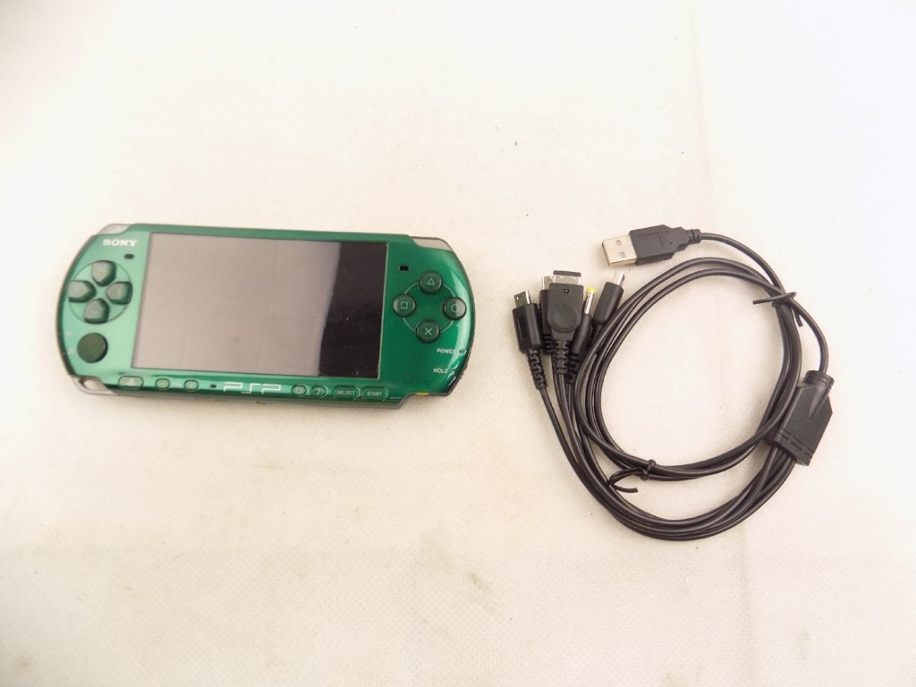 Playstation Portable PSP 3000 Spirited Green Handheld Console Inc ...