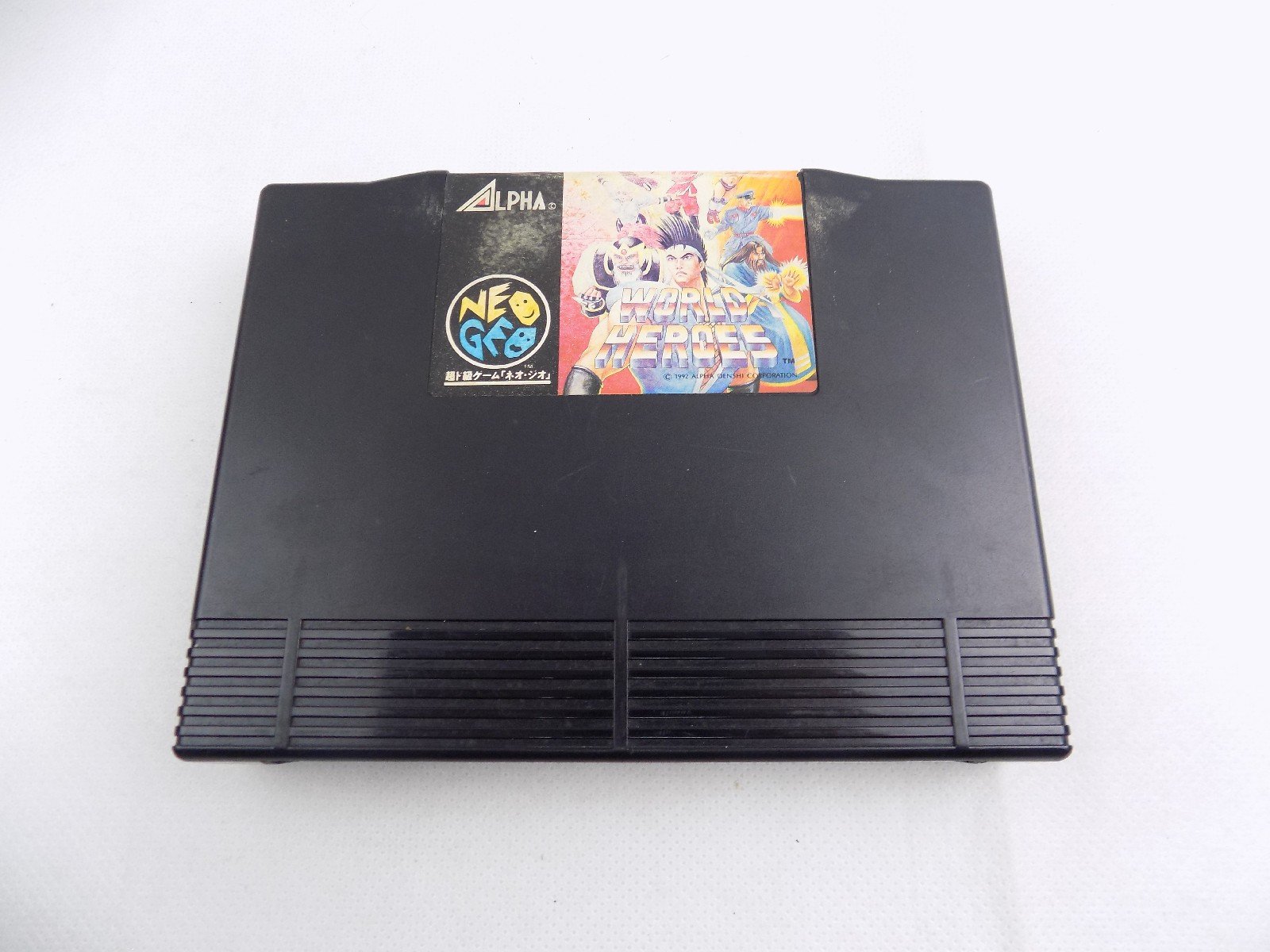 Neo Geo AES Alpha World Heroes Game Cartridge SNK - Starboard Games