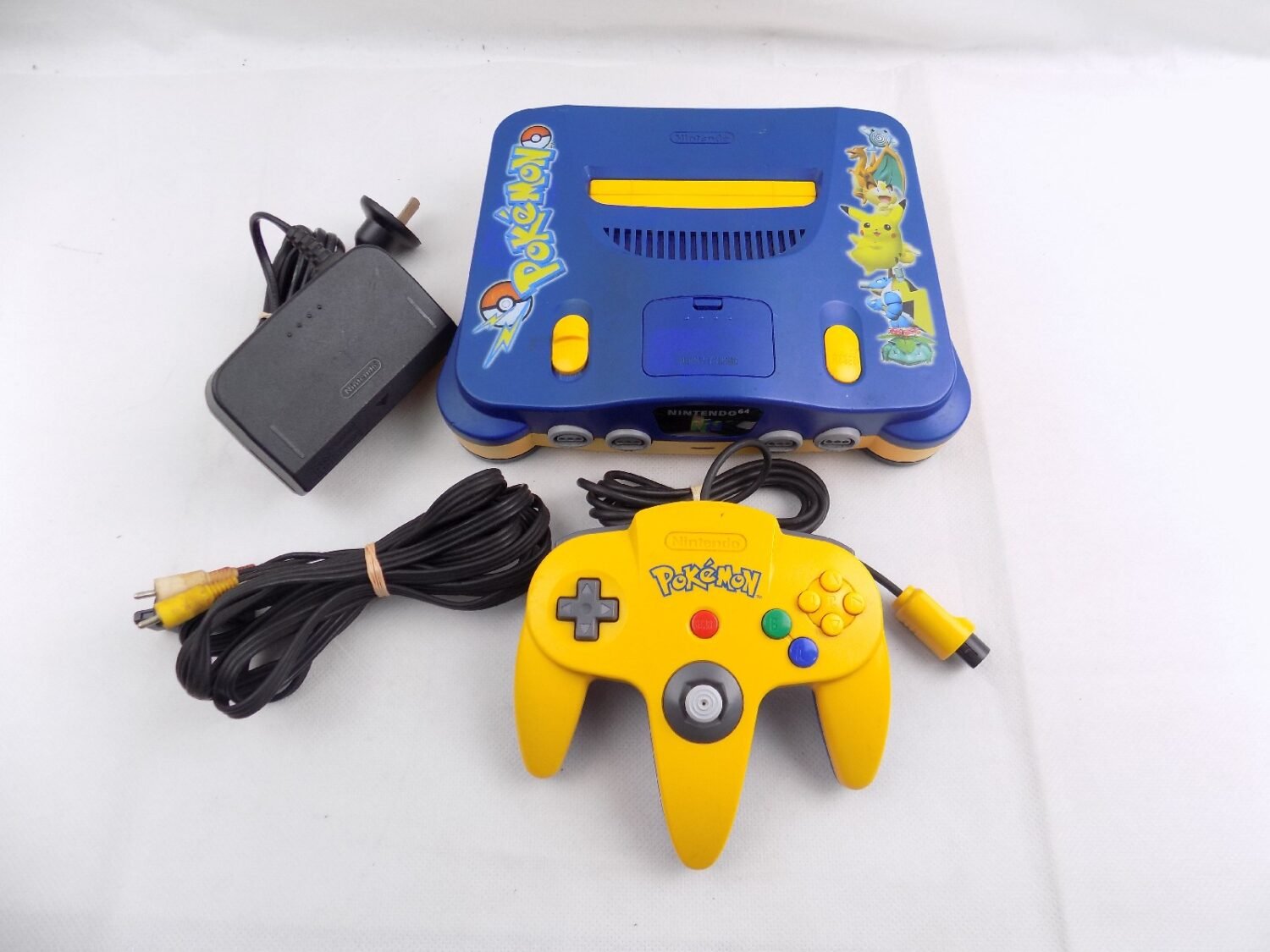 Official Pokemon Nintendo 64 Console With Controller N64 PAL Edition ...
