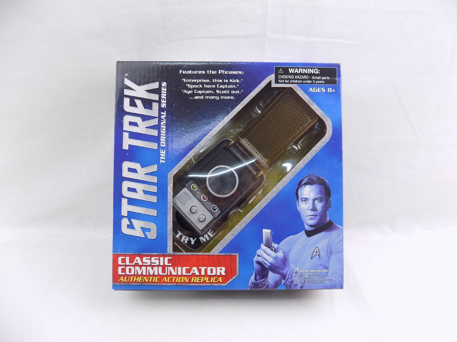 Like New In Box Star Trek Original Series Classic Communicator Replica ...