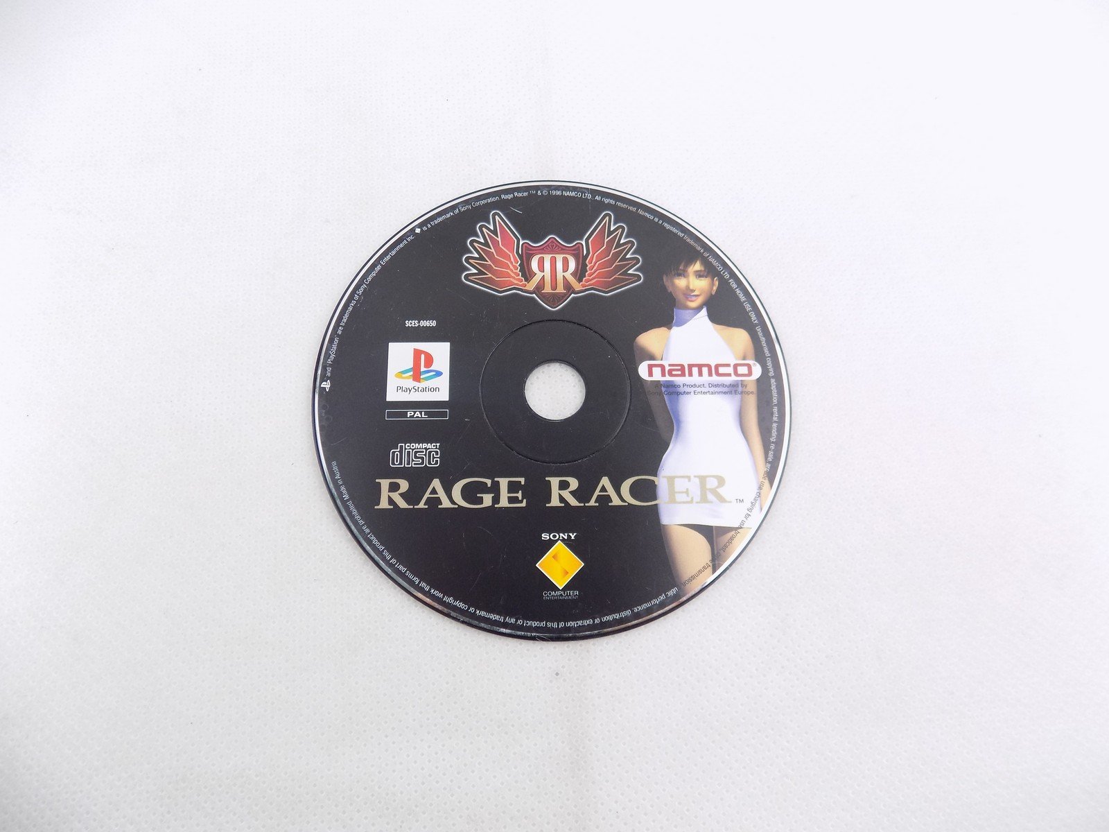 Mint Disc Playstation 1 Ps1 Rage Racer - Disc Only Free Postage II - 48 ...