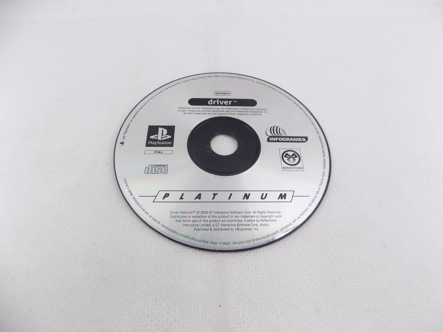 Mint Disc Playstation 1 Ps1 Driver – Disc Only Free Postage II – 70 ...