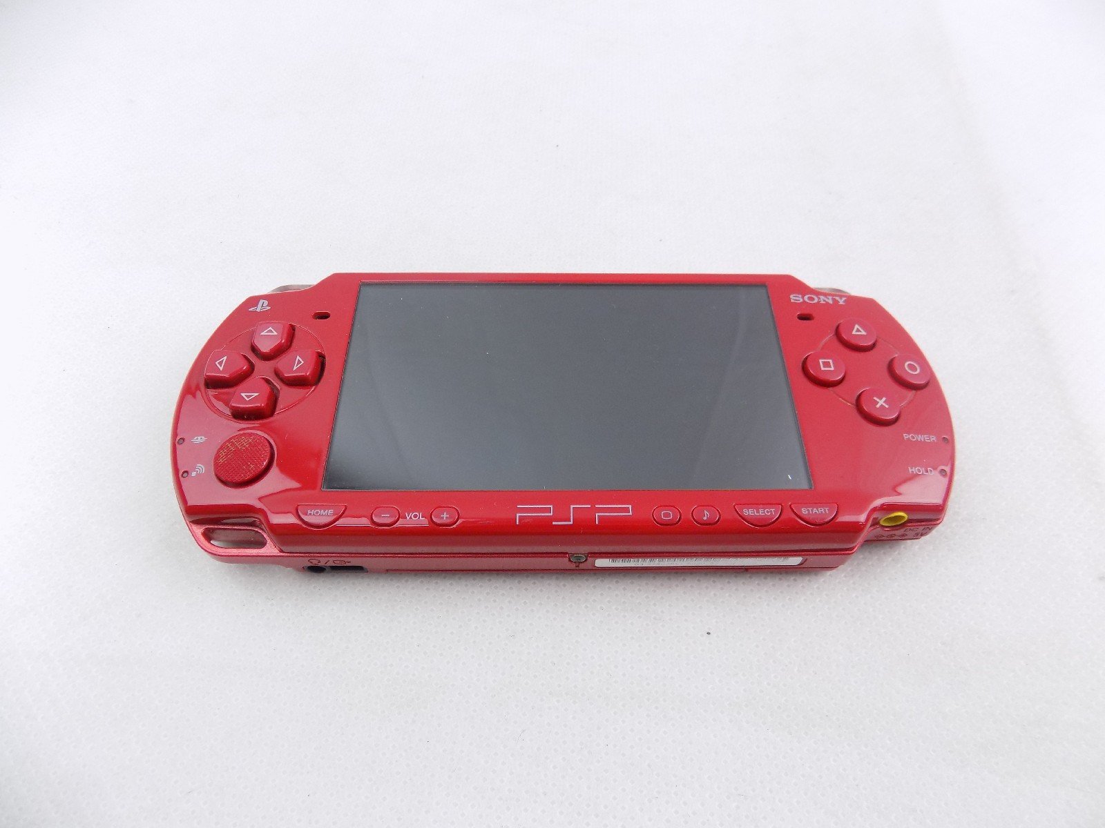 PSP Playstation Portable 2000 Red Handheld Console Inc Charger ...