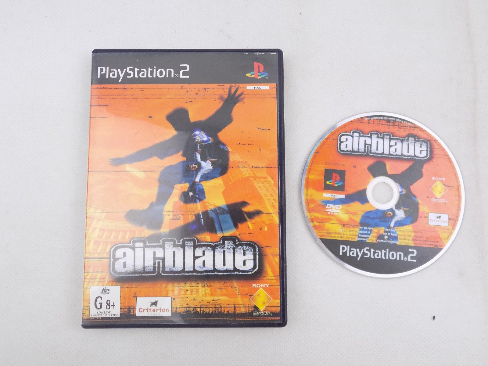 Mint Disc Playstation 2 Ps2 Airblade - No Manual - Starboard Games