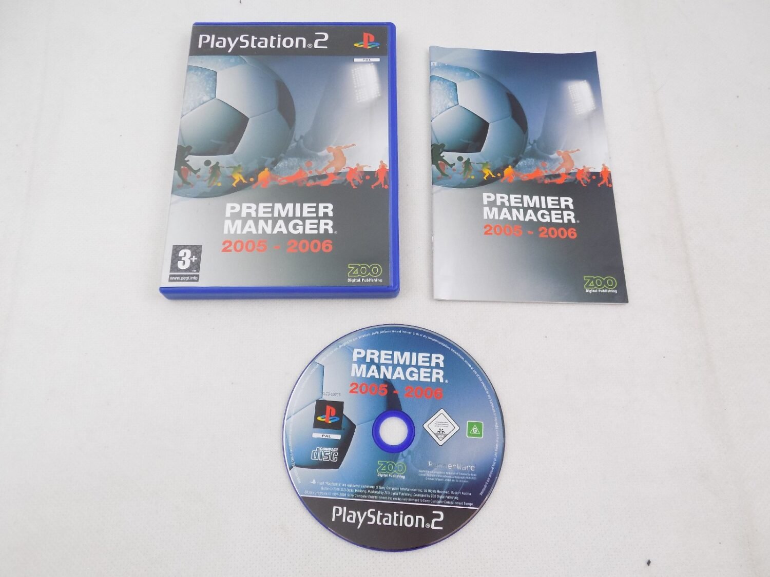 Mint Disc Playstation 2 Ps2 Premier Manager 2005 - 2006 - Inc Manual ...