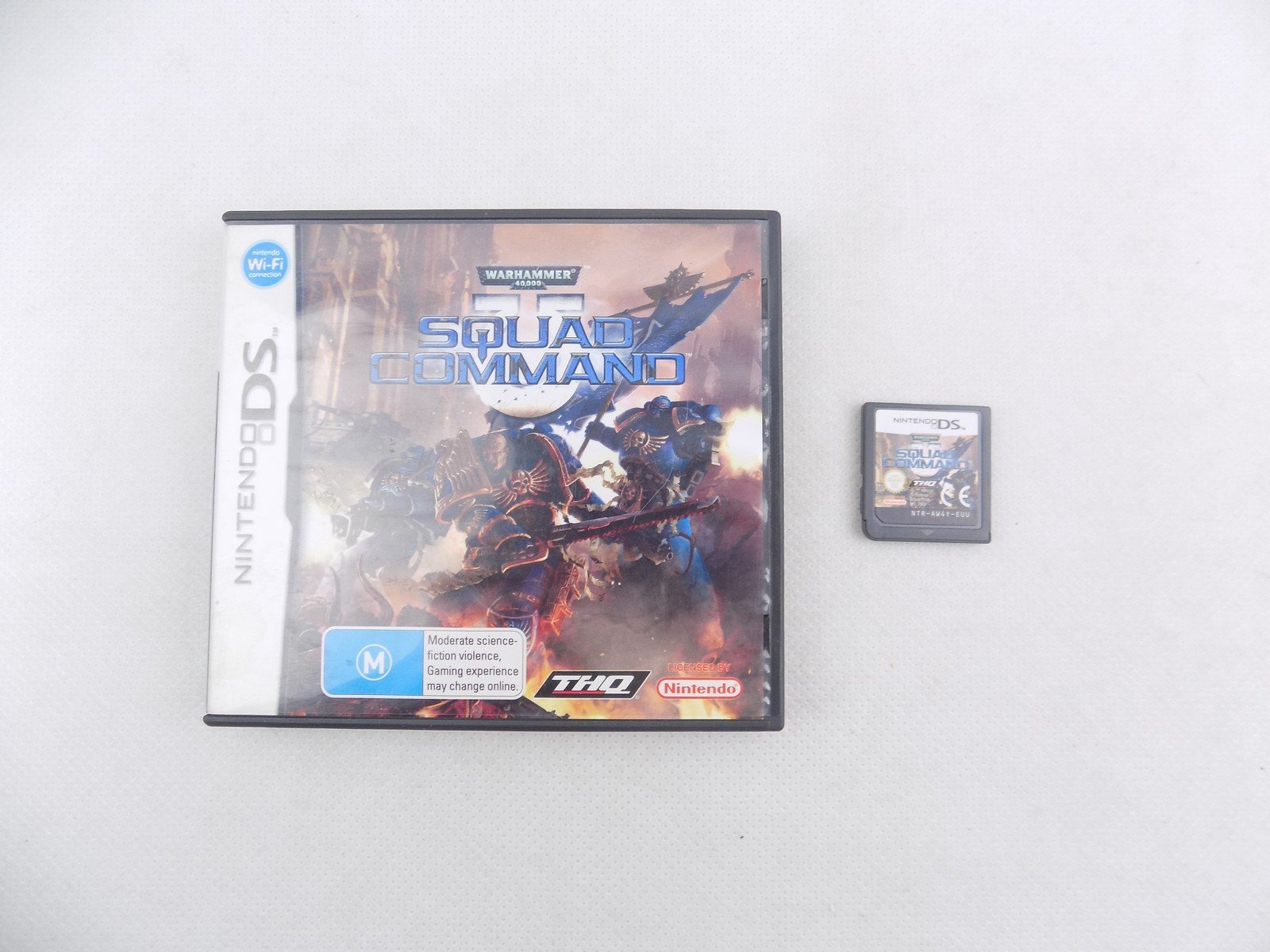 Like New Nintendo DS Warhammer 40k 40,000 Squad Command - No Manual ...