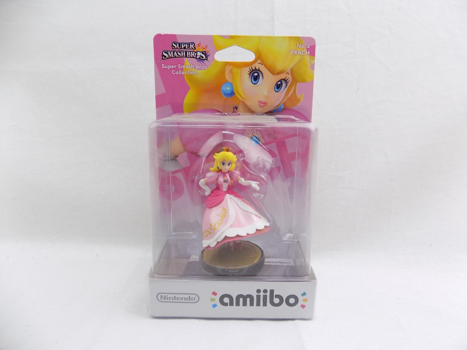 Boxed Nintendo Amiibo Princess Peach Super Smash Bros. - Chit Club