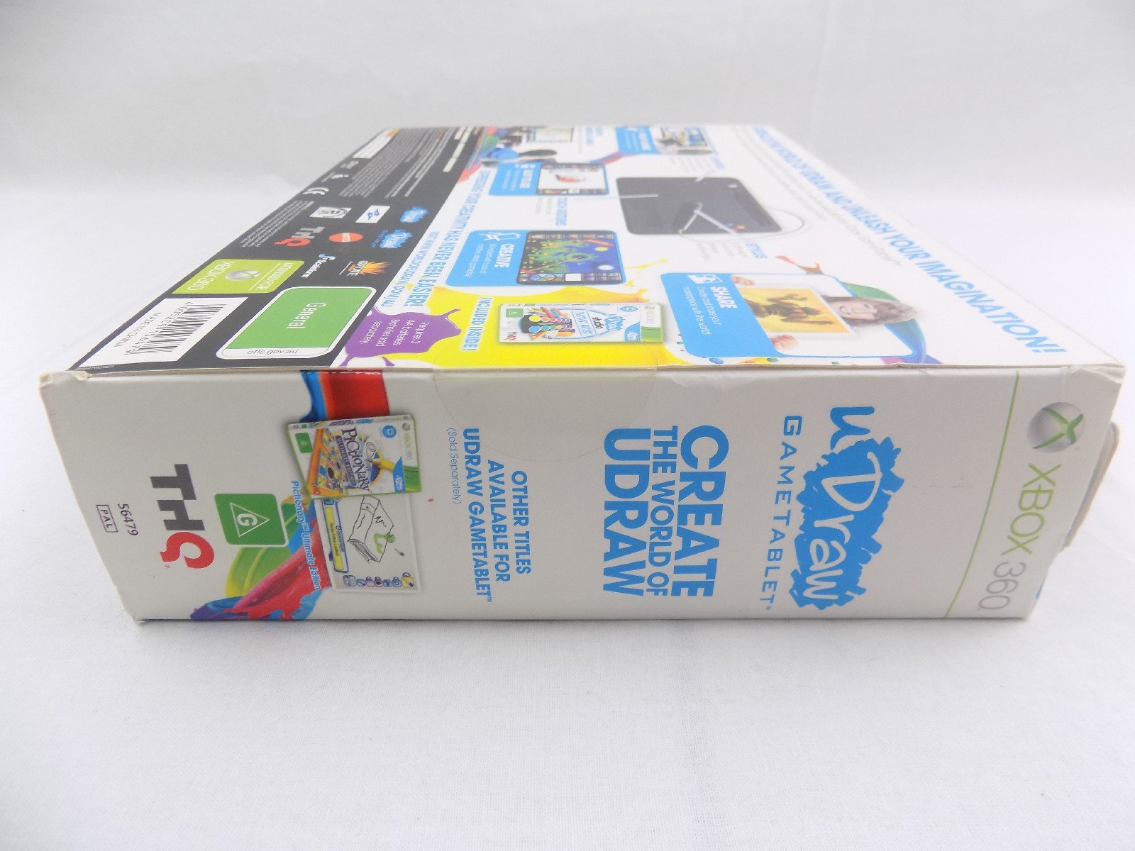 Brand New Sealed Xbox 360 uDraw Game Tablet THQ Draw Studio Instant ...