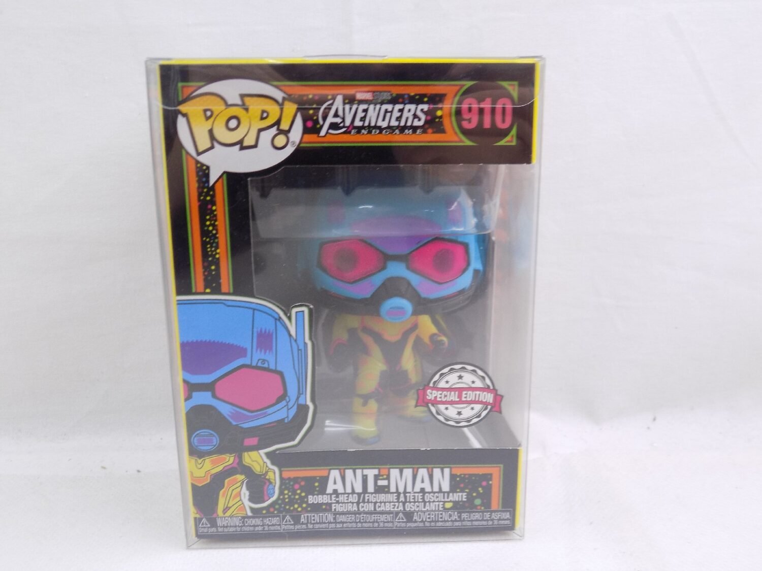 Brand New Funko Pop Ant-Man (Blacklight) 910 Marvel Avengers Endgame ...