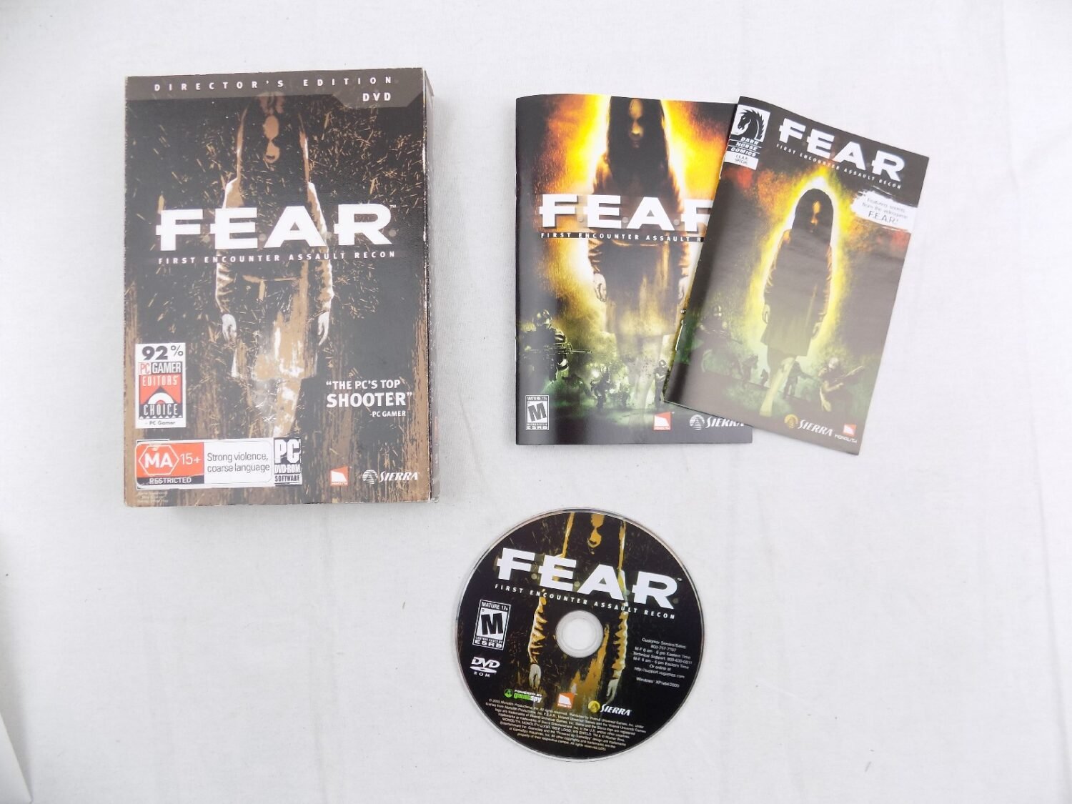 Big Box PC FEAR Director's Edition Free Postage - Starboard Games