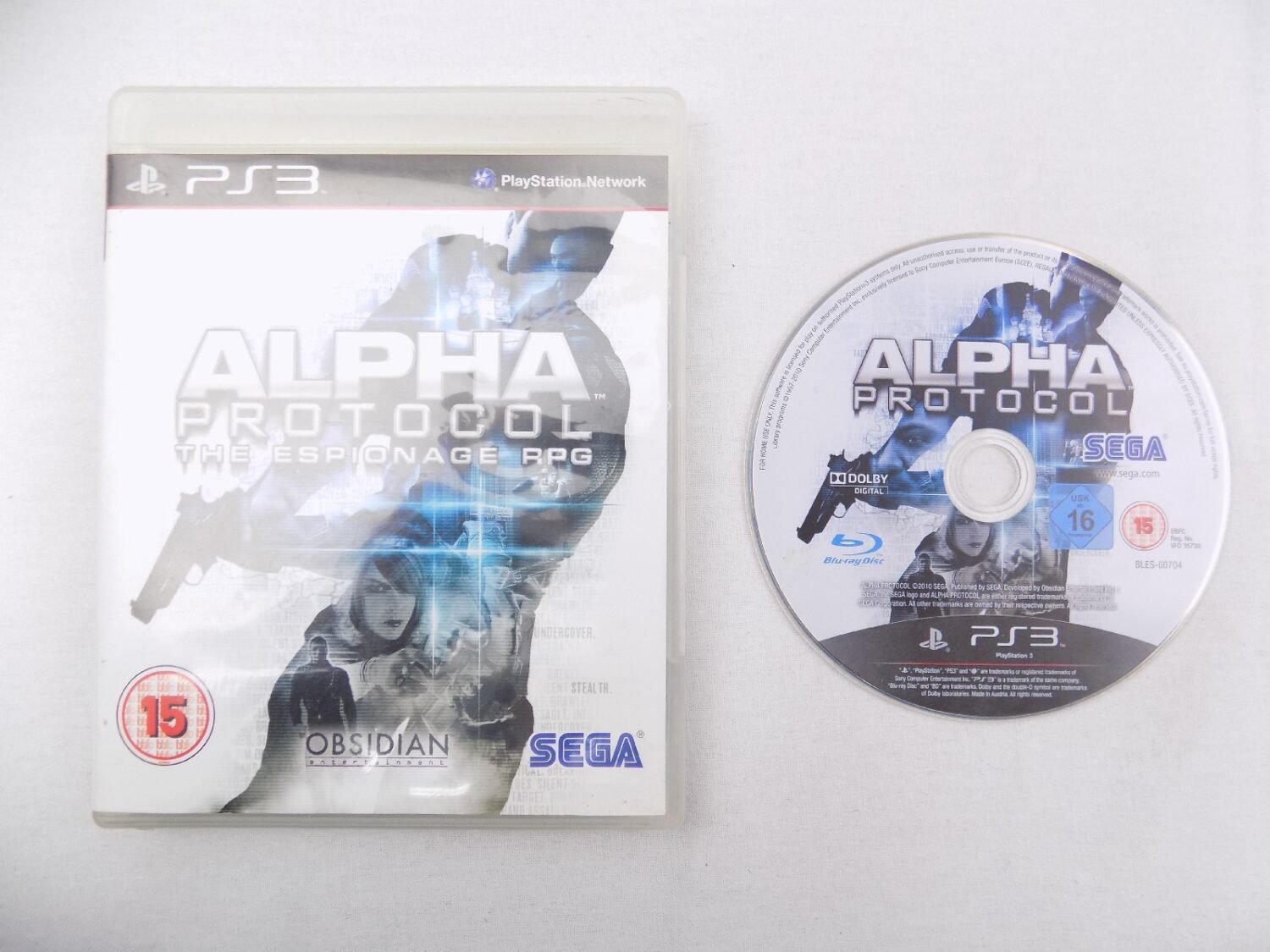 Mint Disc Playstation 3 Ps3 Alpha Protocol The Espionage RPG - No ...