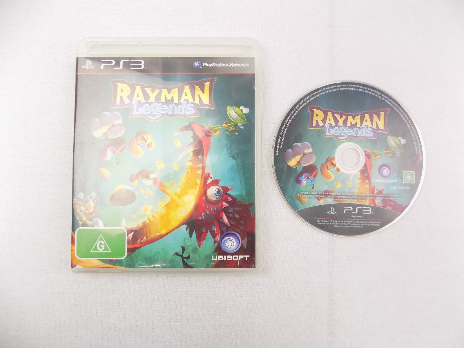 Mint Disc Playstation 3 Ps3 Rayman Legends - No Manual - Starboard Games