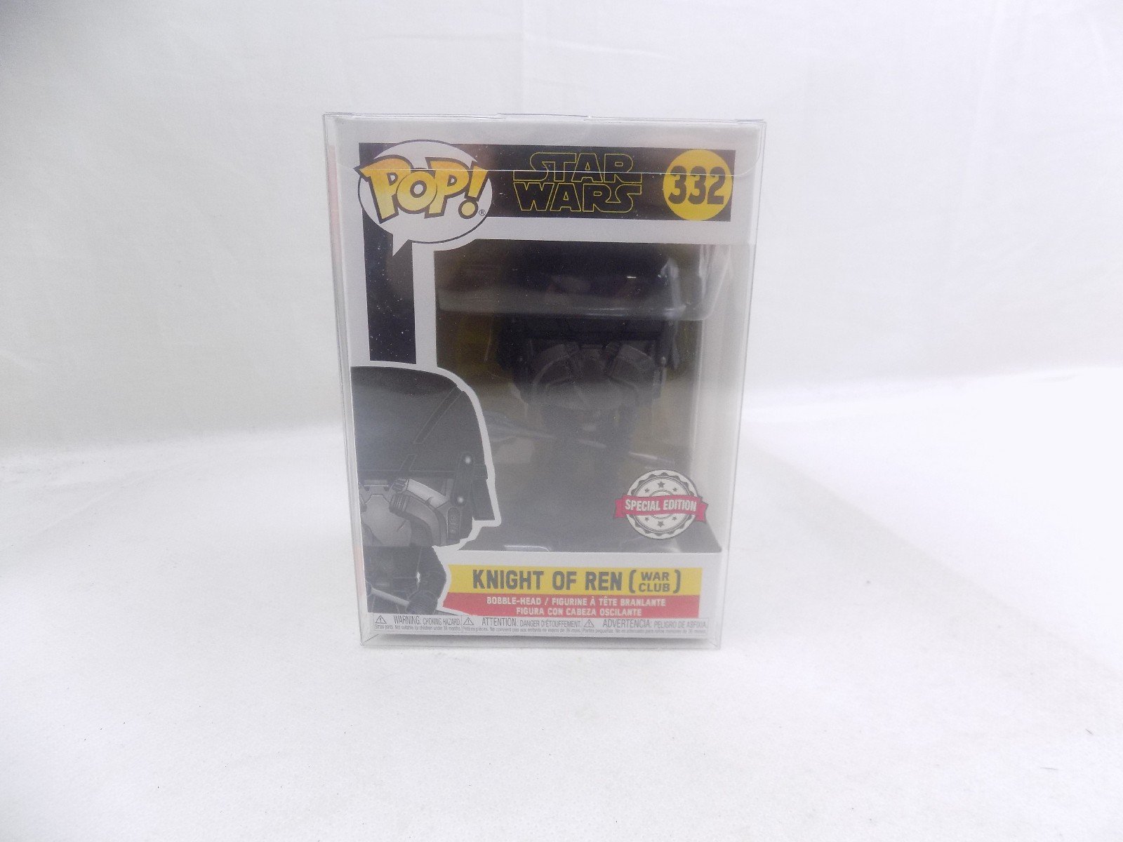 Brand New Funko Pop Knight Of Ren (War Club) 332 Star Wars Vinyl Figure ...