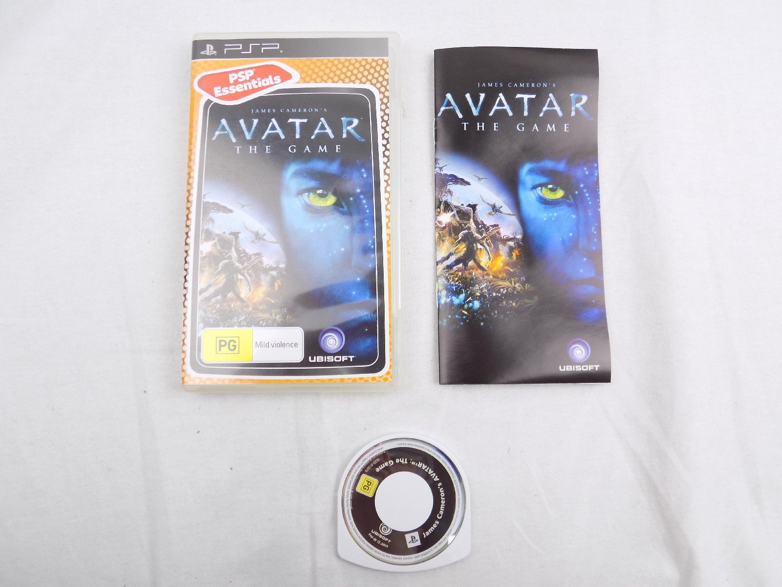 Playstation Portable PSP James Cameron's Avatar The Game - Inc Manual ...