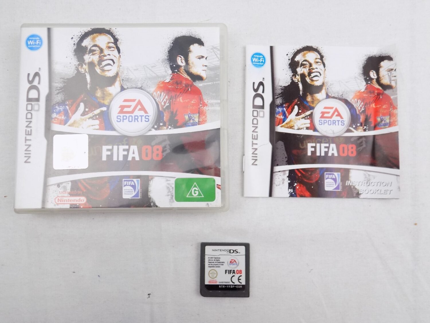 Like New Nintendo DS Fifa 08 2008 - Inc Manual Free Postage - Starboard ...