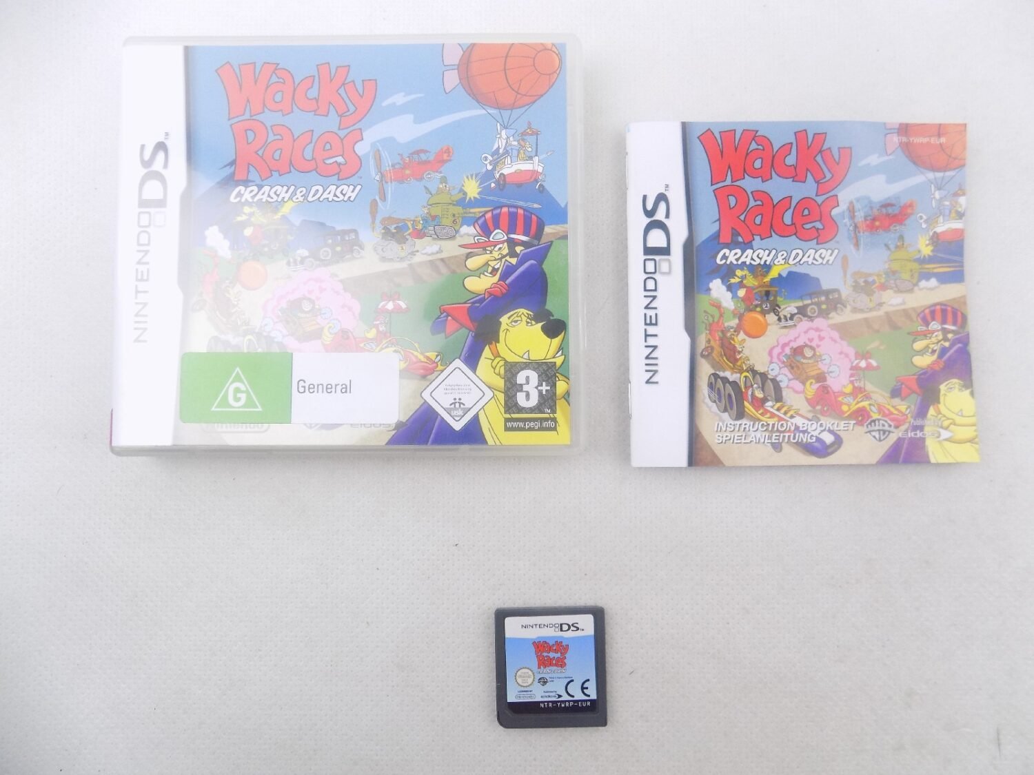 Like New Nintendo DS Wacky Races Crash & Dash - Inc Manual Free Postage ...